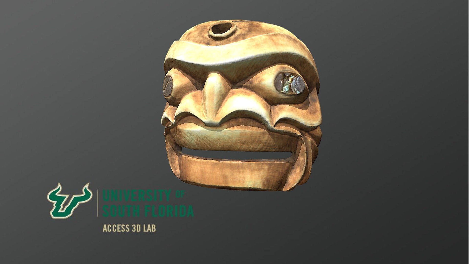 Inuit Bone Pendant - 3D model by access3d [c5ea074] - Sketchfab