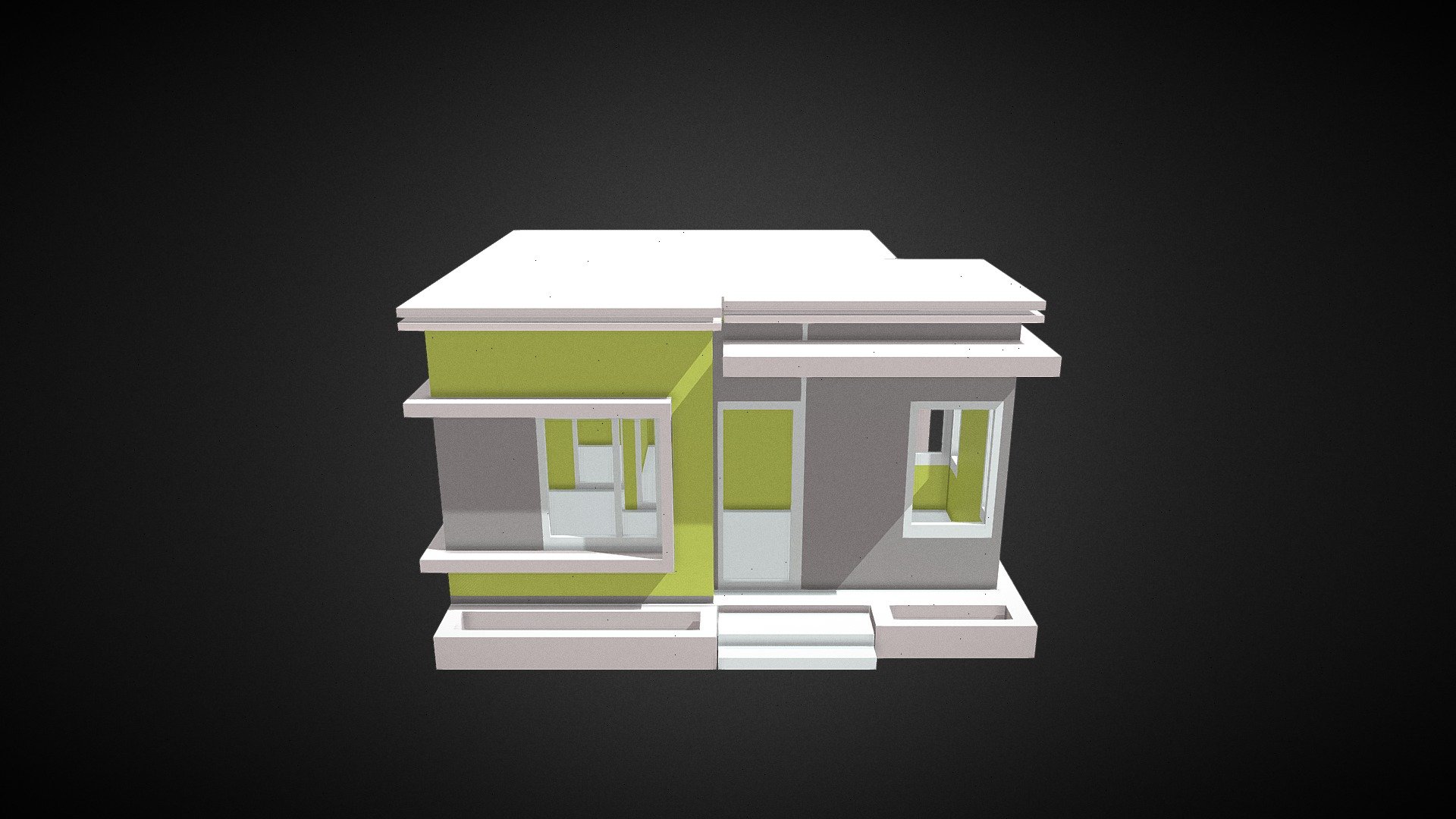 House Model - 3D model by Giiiigiiii [c5ea10b] - Sketchfab
