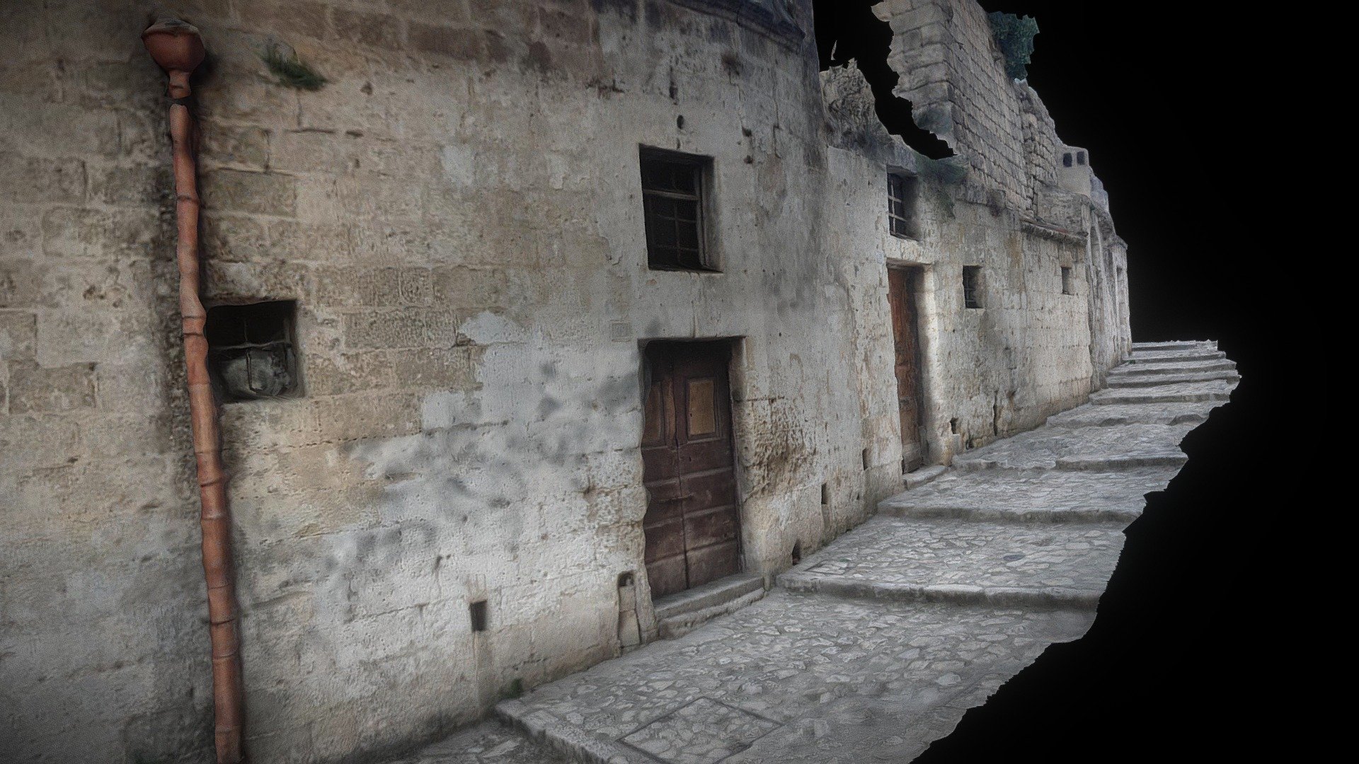 Italy, Matera, Sassi cave houses - Download Free 3D model by zhenkoest ...