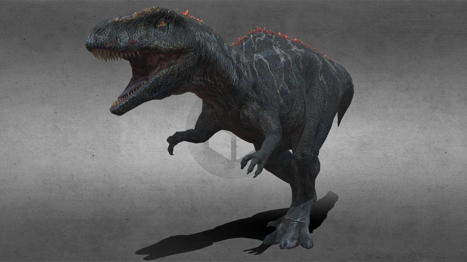 JWA Acrocanthosaurus - Download Free 3D model by Jurassic Radassic ...