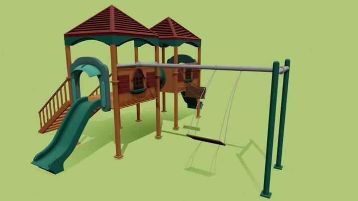 Swingset 3D models - Sketchfab
