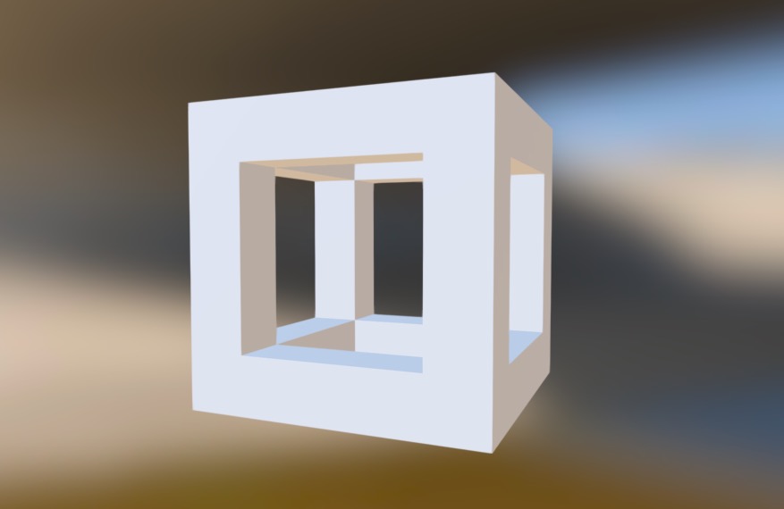 Open Cube - Download Free 3D model by eBroms [c5ed17a] - Sketchfab