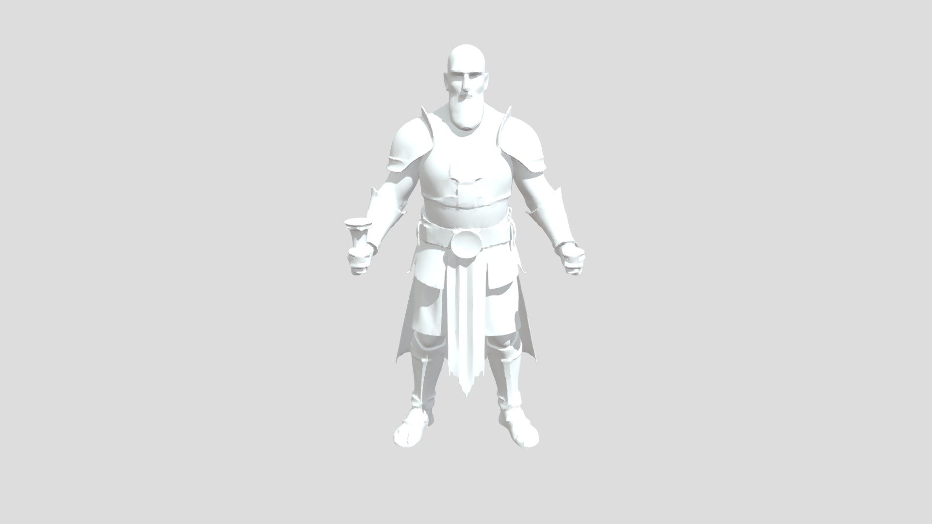 3D Master Warrior Model - Download Free 3D model by Drxn [c5edb68 ...