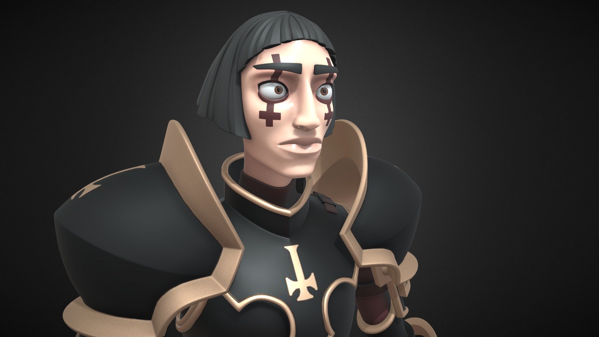 Pavelle - Satanic templar - 3D model by Yaruhyn [c5f0110] - Sketchfab