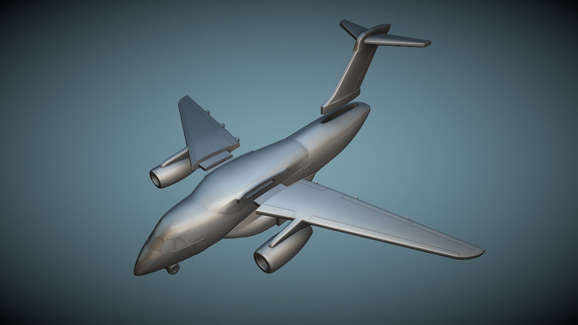 Embraer C-390 Millennium 1/400 scale - Buy Royalty Free 3D model by ...