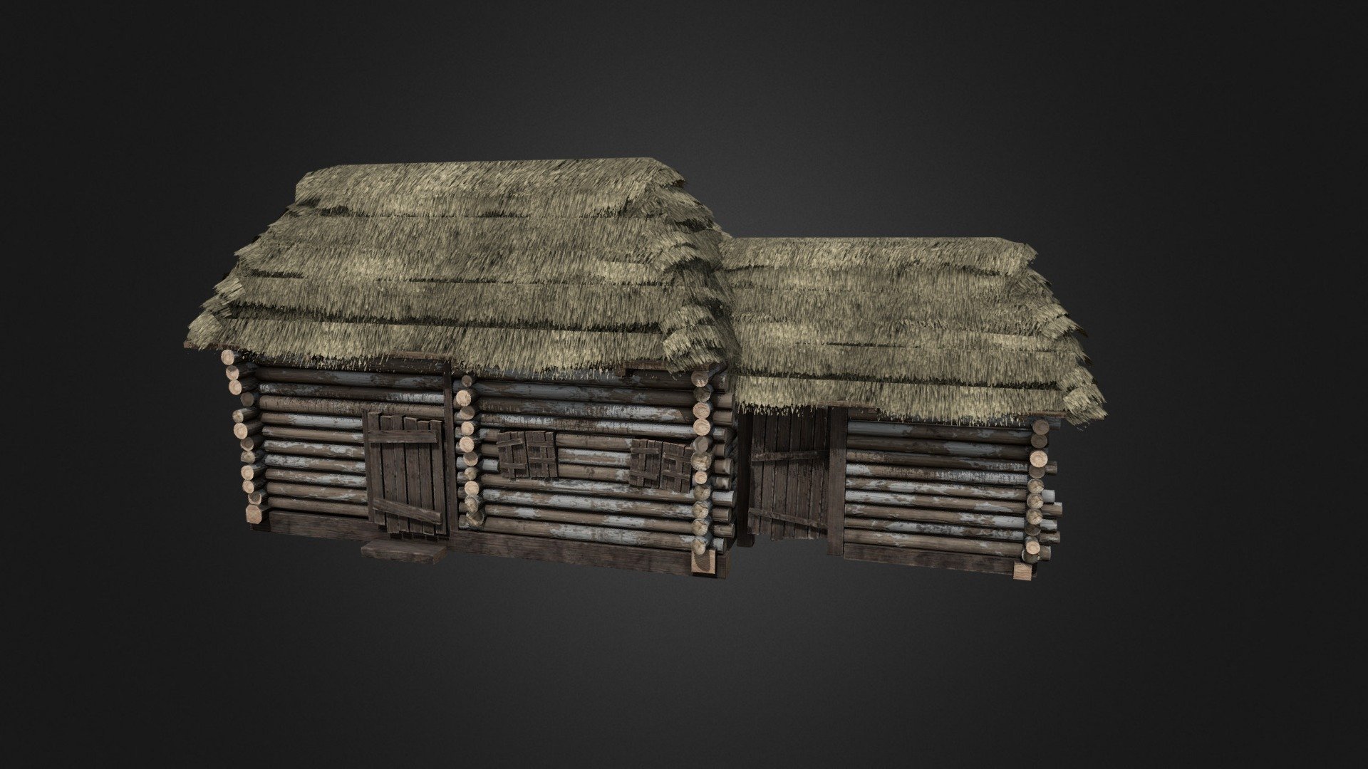 Old Hut 3 - 3D model by kkrasowski [c5f4036] - Sketchfab