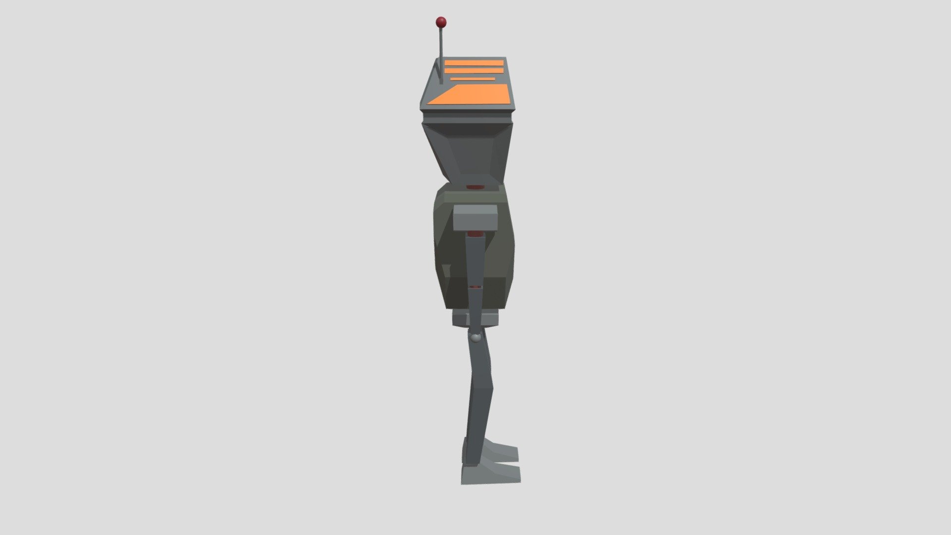 Robot simple animation and model - 3D model by Chlorophyte_ [c5f451b ...