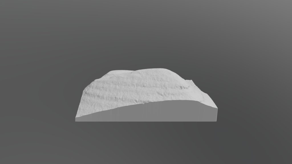 Butte Arabia Terra First Attempt - 3D model by AndrewAnnex [c5f4896 ...