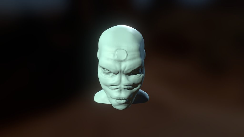 Alien Head - 3D model by epsilorn [c5f5623] - Sketchfab