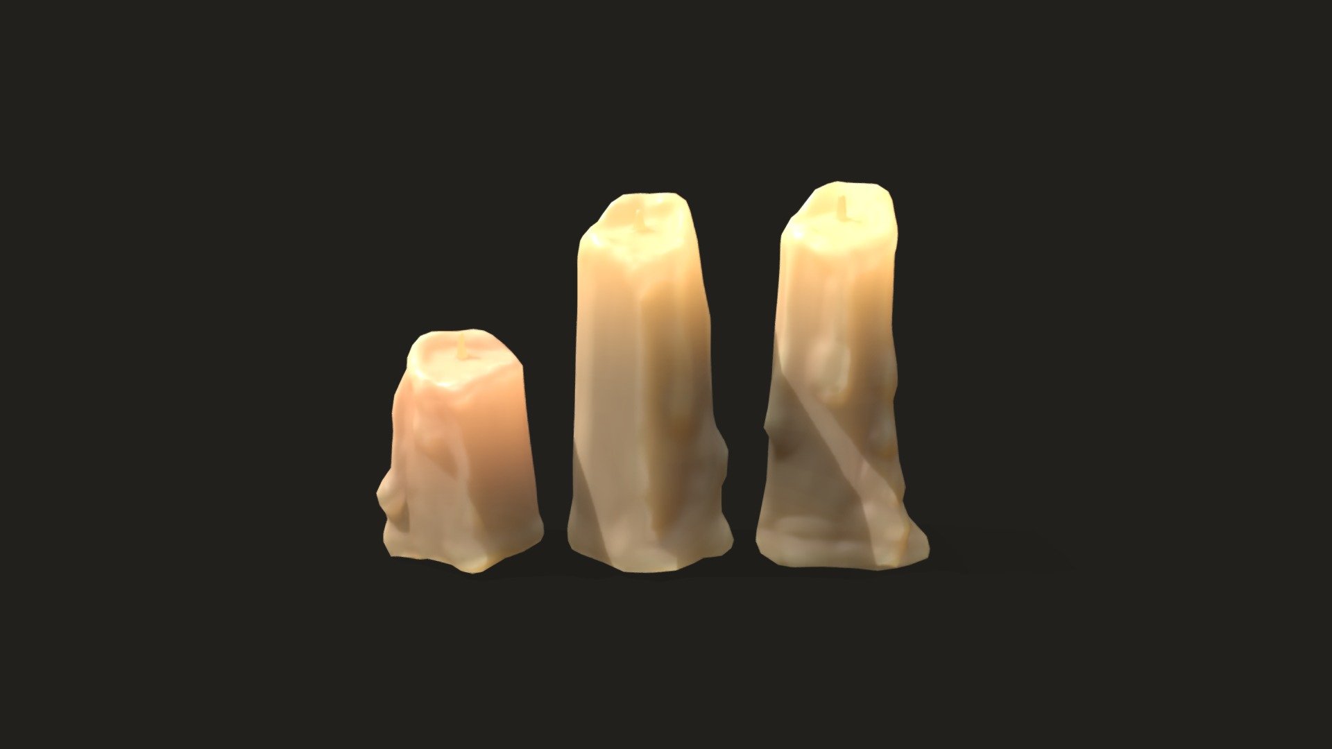 Candle Stylized - Buy Royalty Free 3D model by zames1992 [c5f7b3e ...