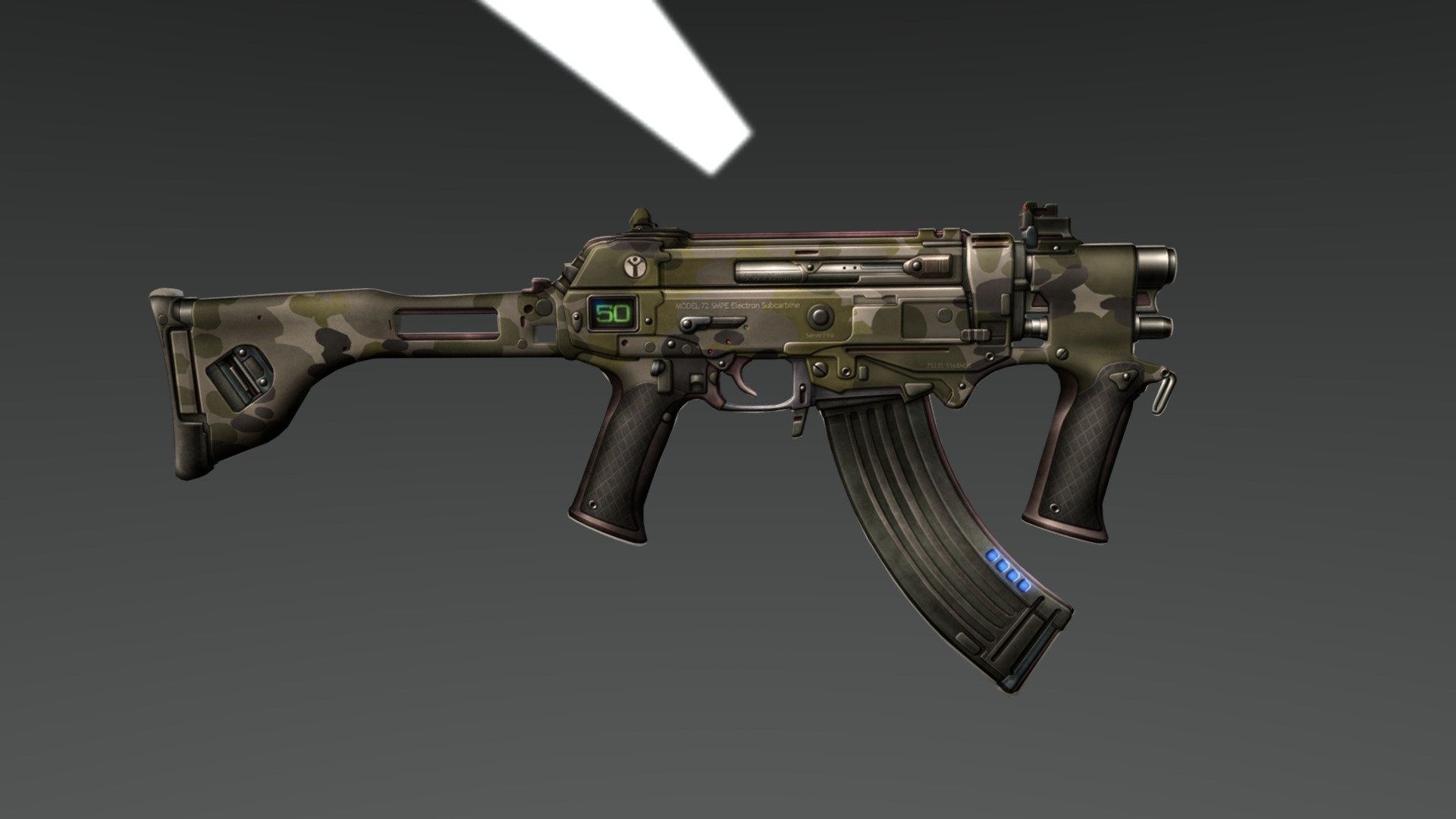 Mac10-Ak47 - 3D model by aresuft [c5f9f61] - Sketchfab
