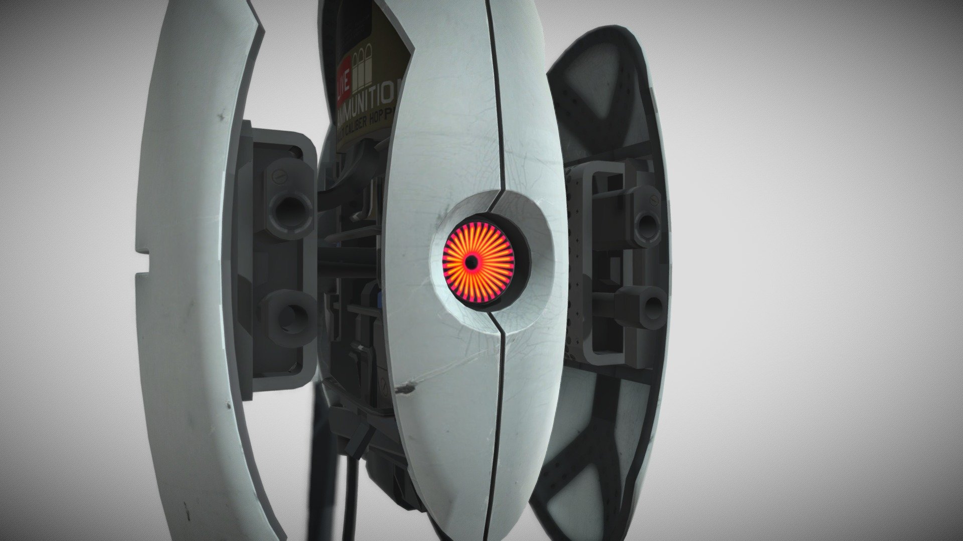 Portal 2 Turret - Download Free 3D model by Portaller (@ayo87) [c5fb26d ...