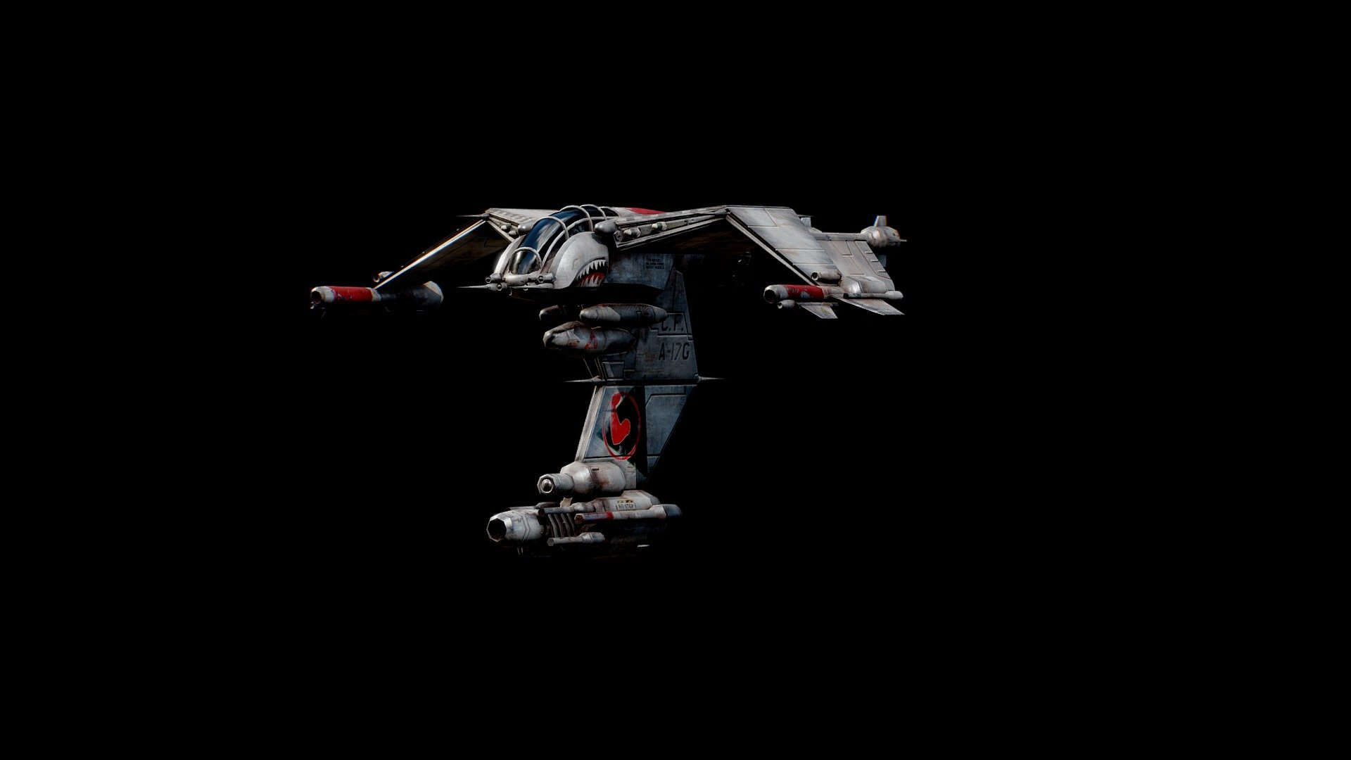 Terran Wraith 2.0 - 3D model by Robear (@xiaorobear) [c5fd287] - Sketchfab