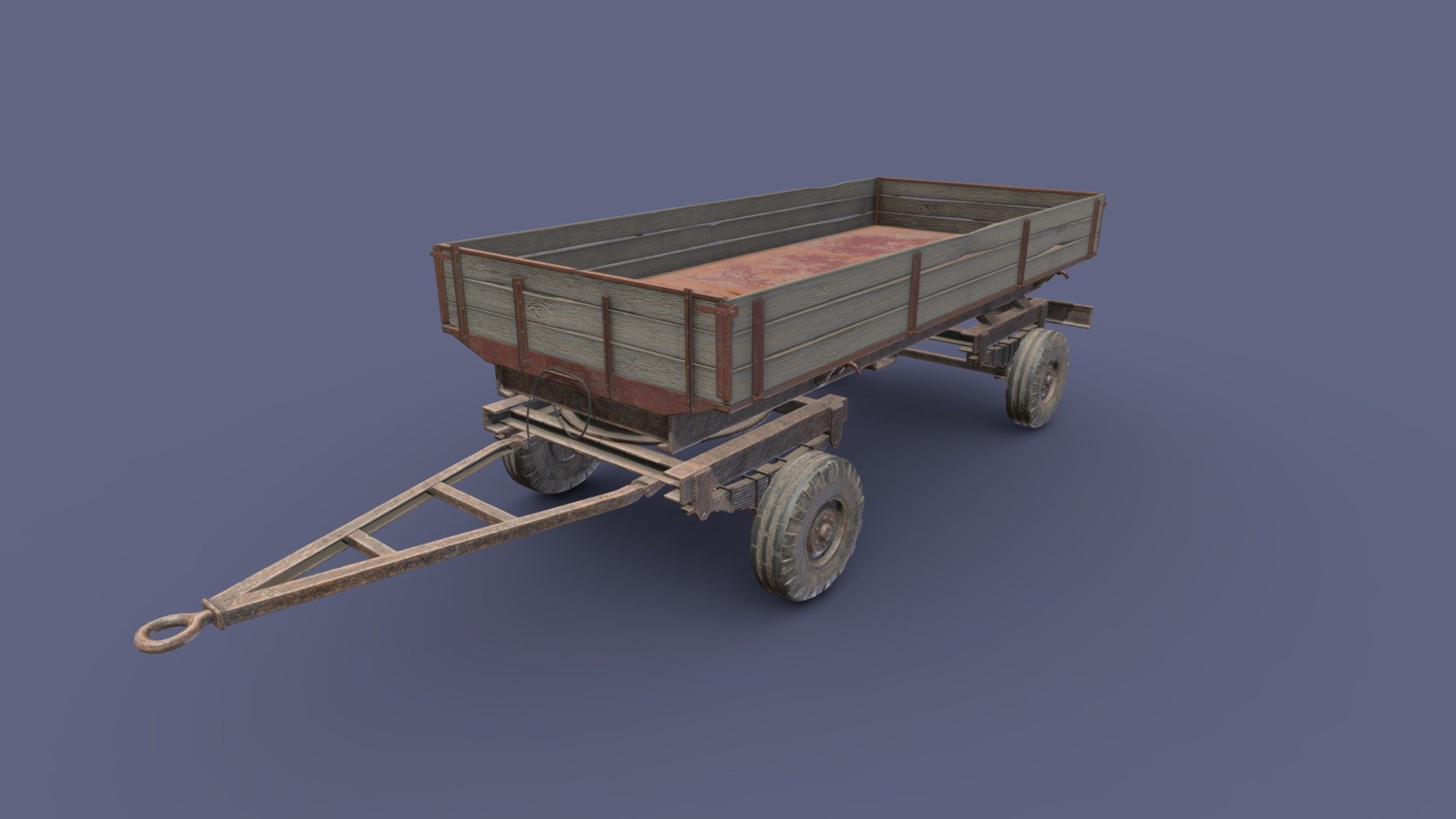 Tractor trailer - 3D model by DeadDoctor [c5ff63e] - Sketchfab