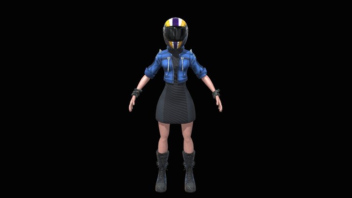 Biker 3D models - Sketchfab