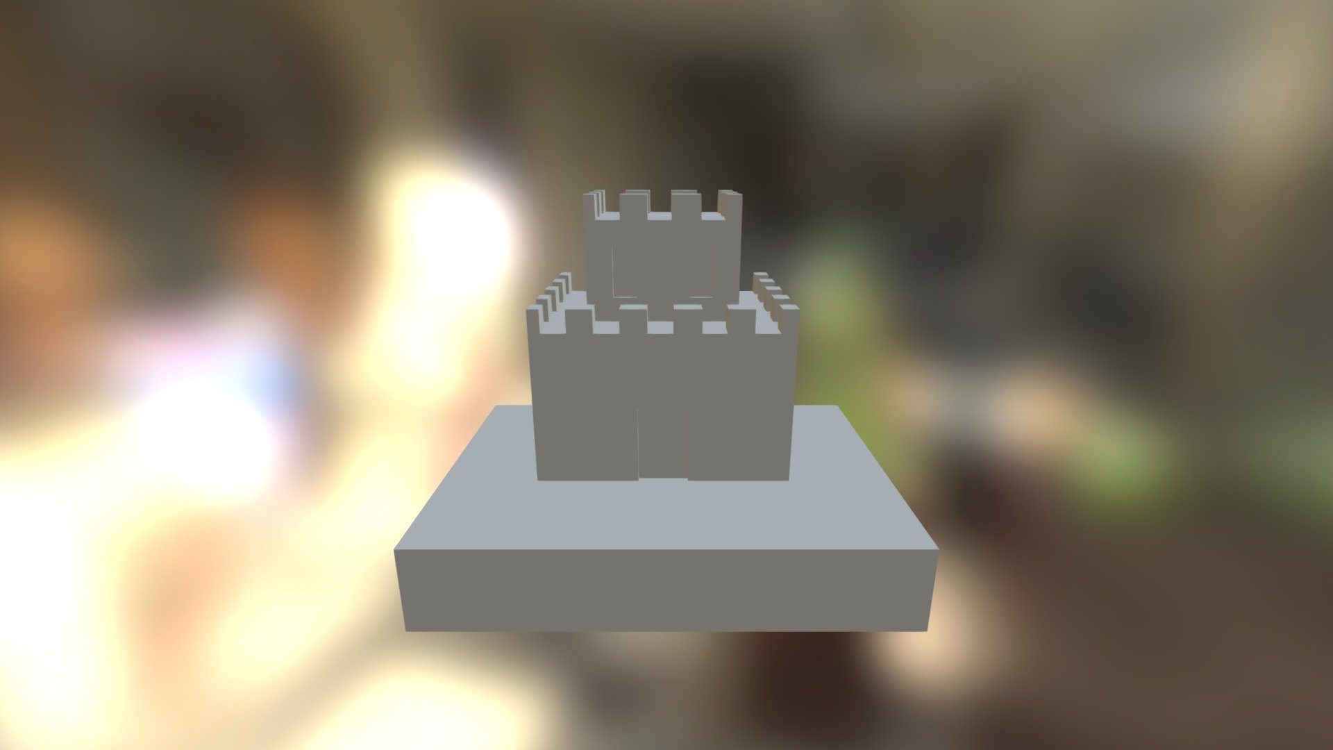 Mario Castle - Download Free 3D model by print8bit [c601205] - Sketchfab