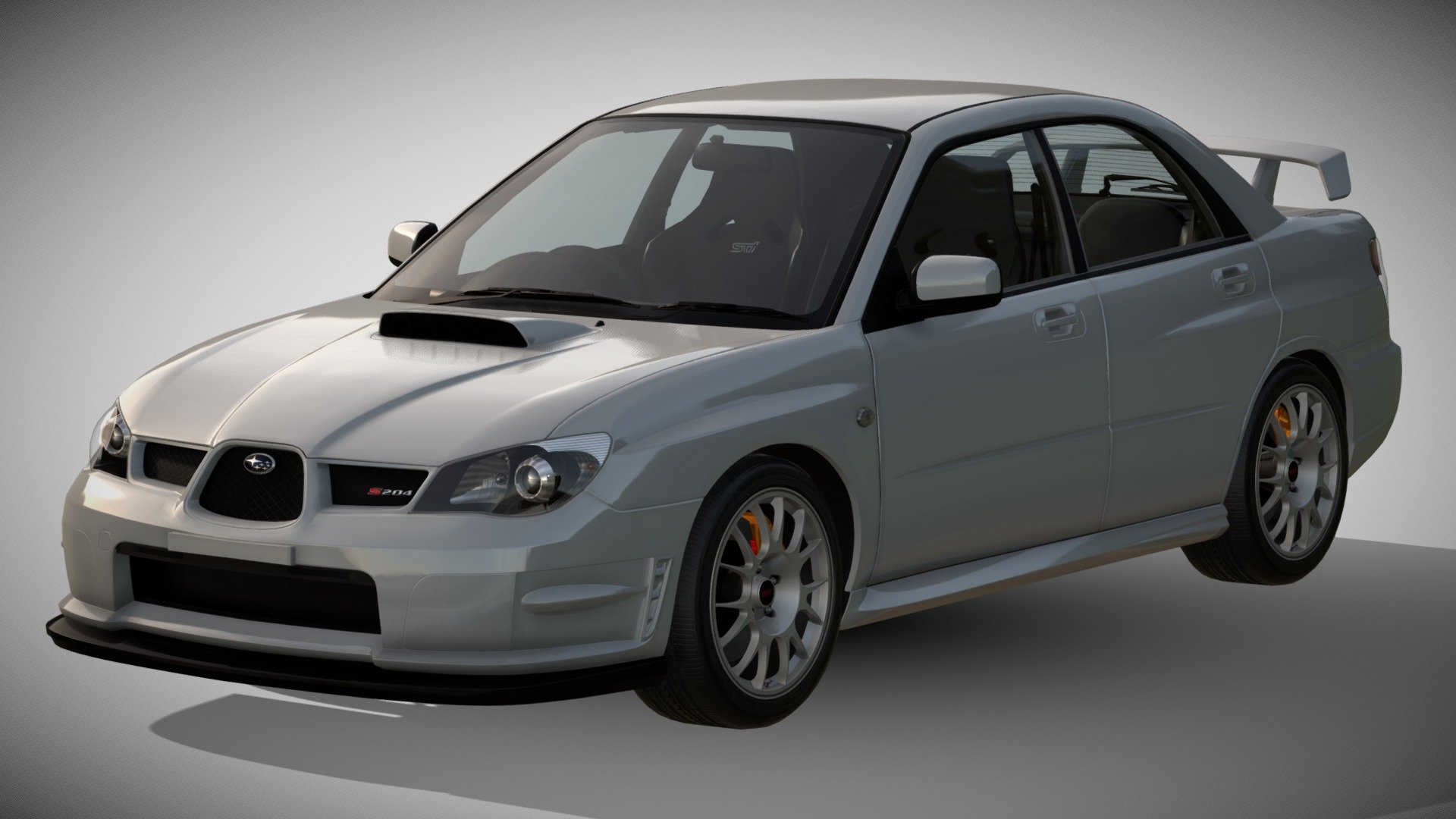 2005 Subaru Impreza S204 STi (inaccurate) - Download Free 3D model by ...