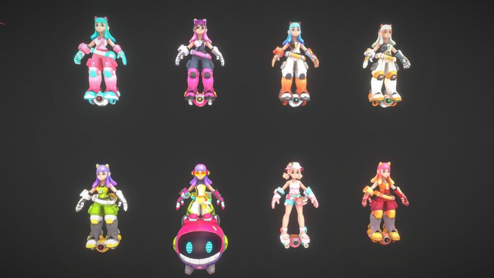 Neon 3D models - Sketchfab