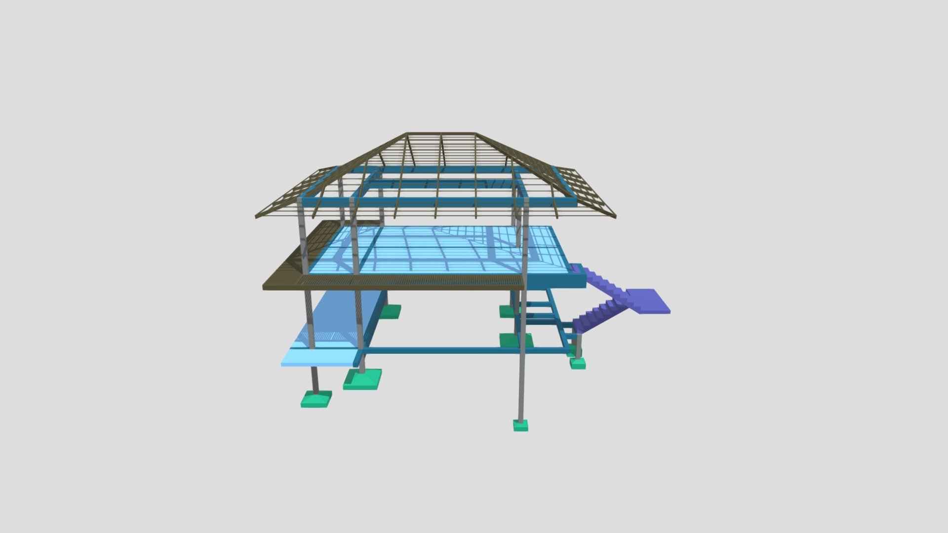 Tree House - Dinda Natureza - 3D model by apoloprojetos [c602074 ...