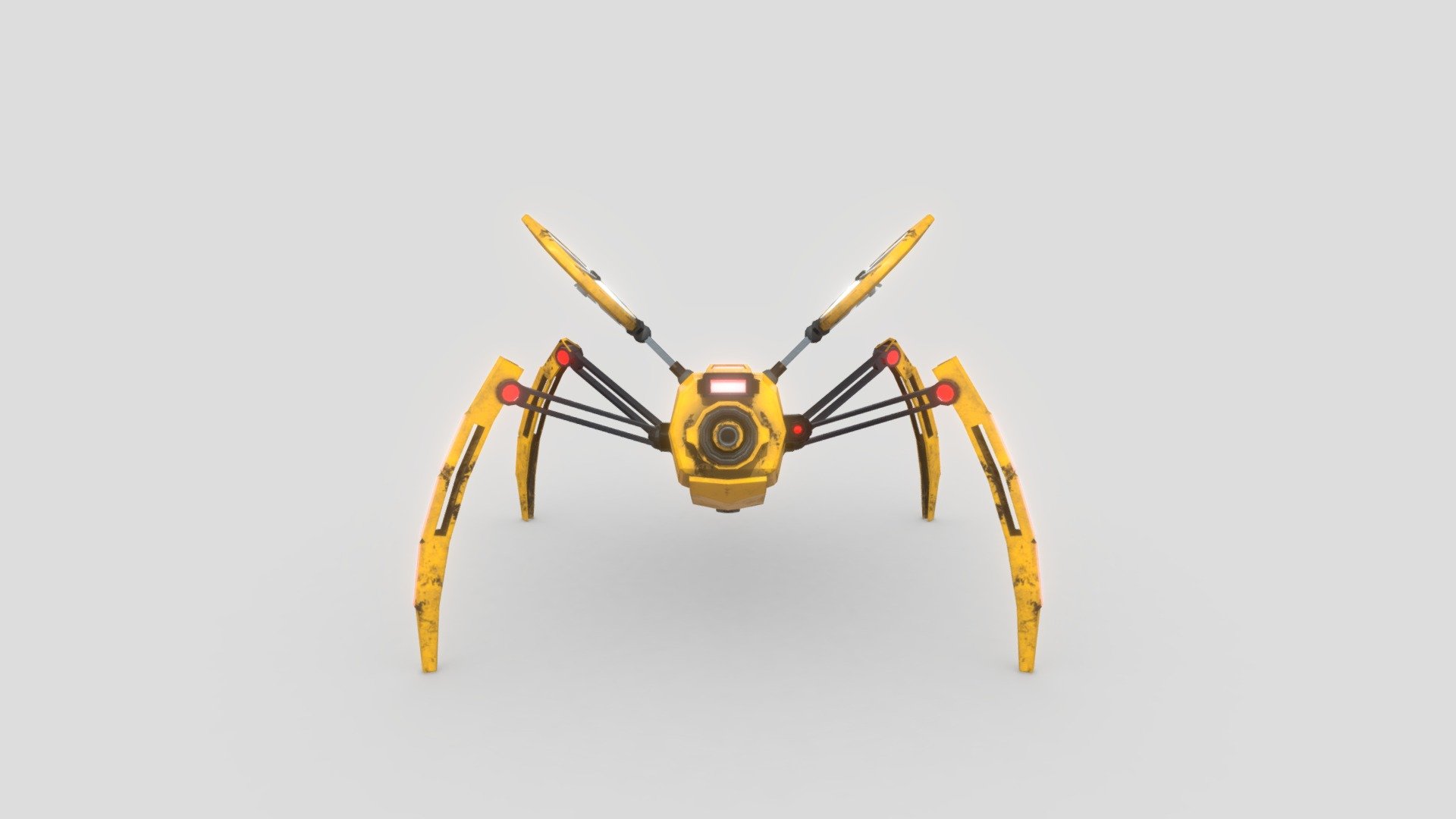 Sci fi Drone Old - 3D model by MASH Virtual Limited (@mash_virtual ...