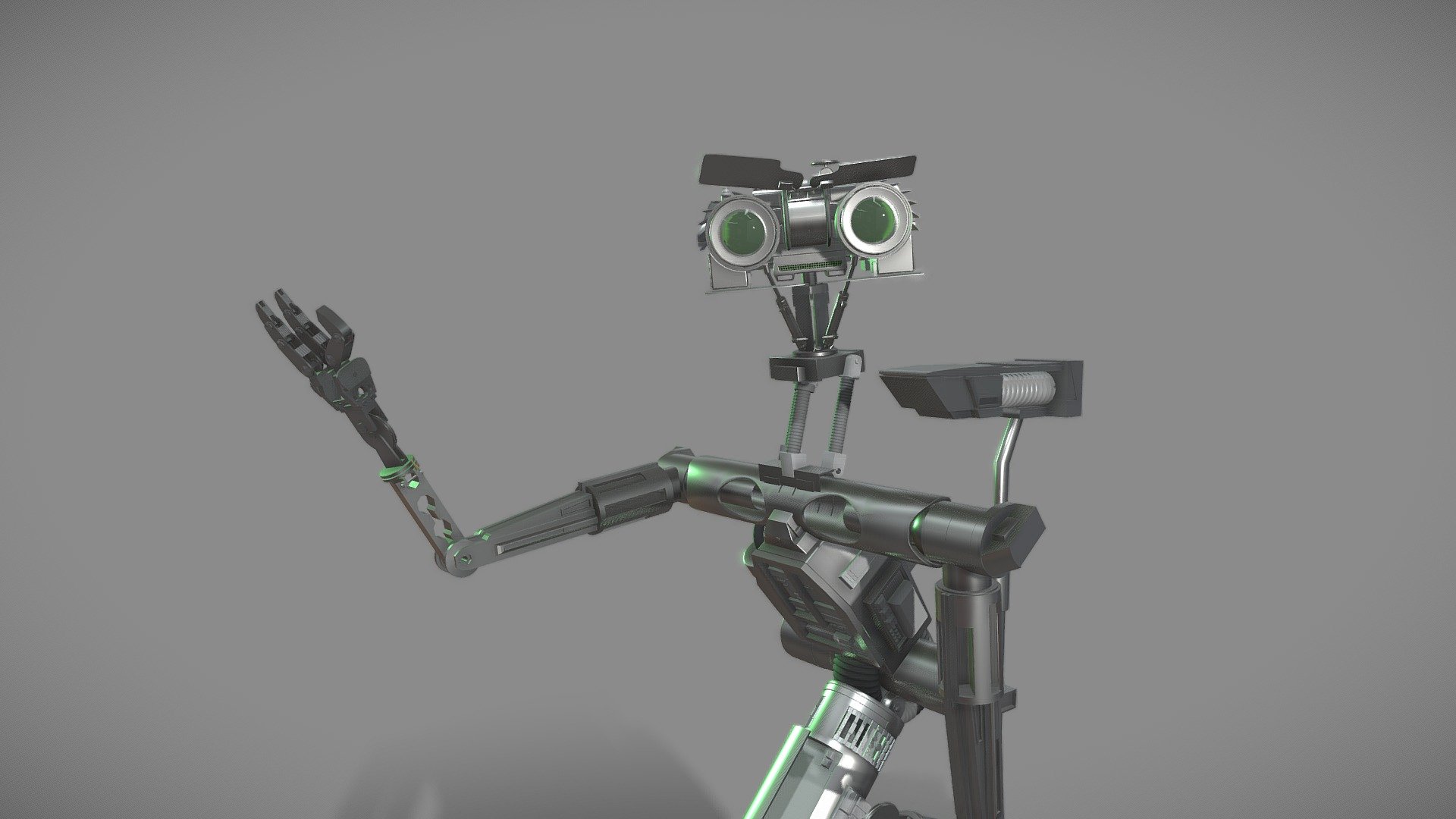 Johnny5 - 3D model by iwie-G [c604946] - Sketchfab