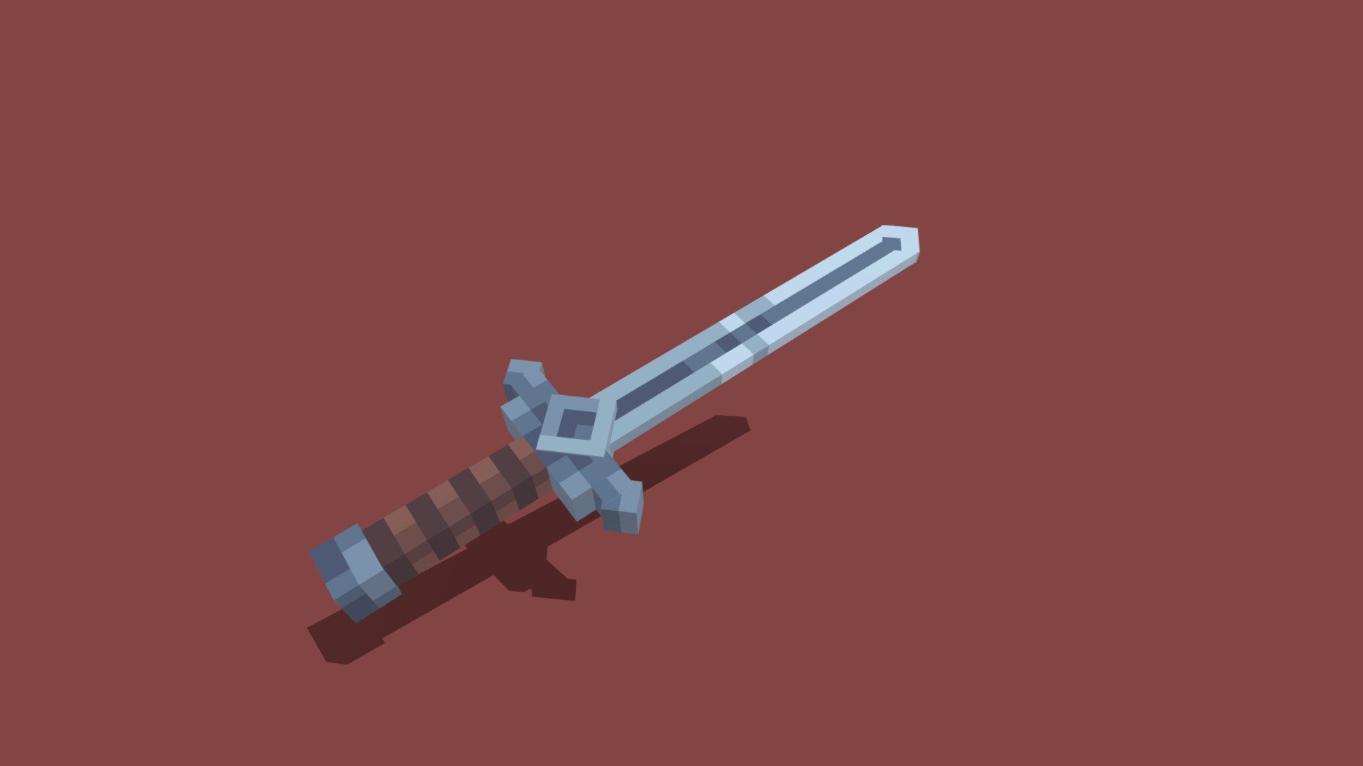 metal two-handed sword - 3D model by ptishka [c604d74] - Sketchfab