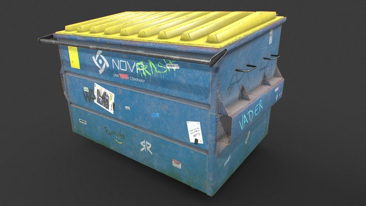 Bin 3D models - Sketchfab