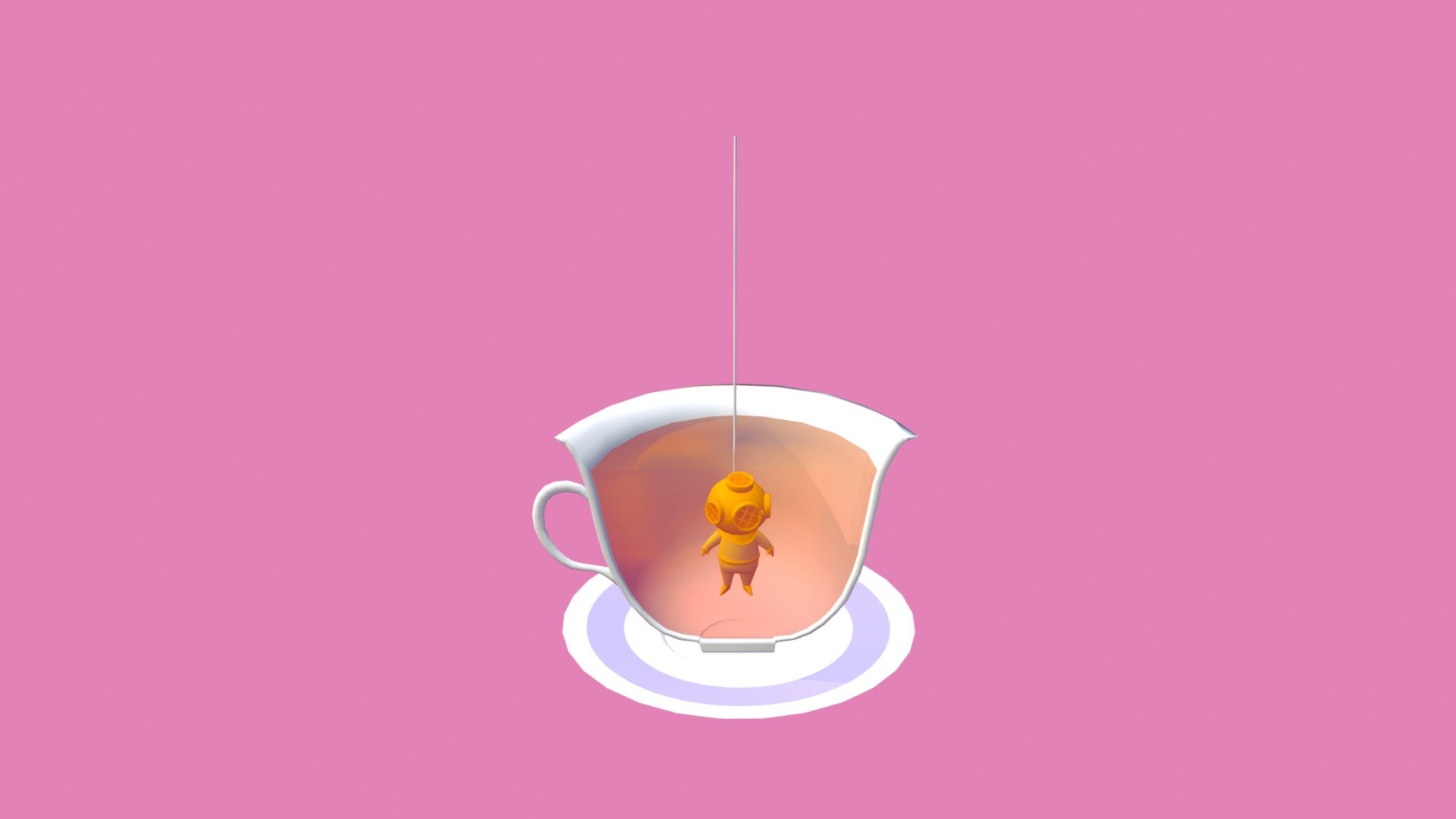 Deep tea Diver - 3D model by midoribin (@j3ssika) [c6067ab] - Sketchfab