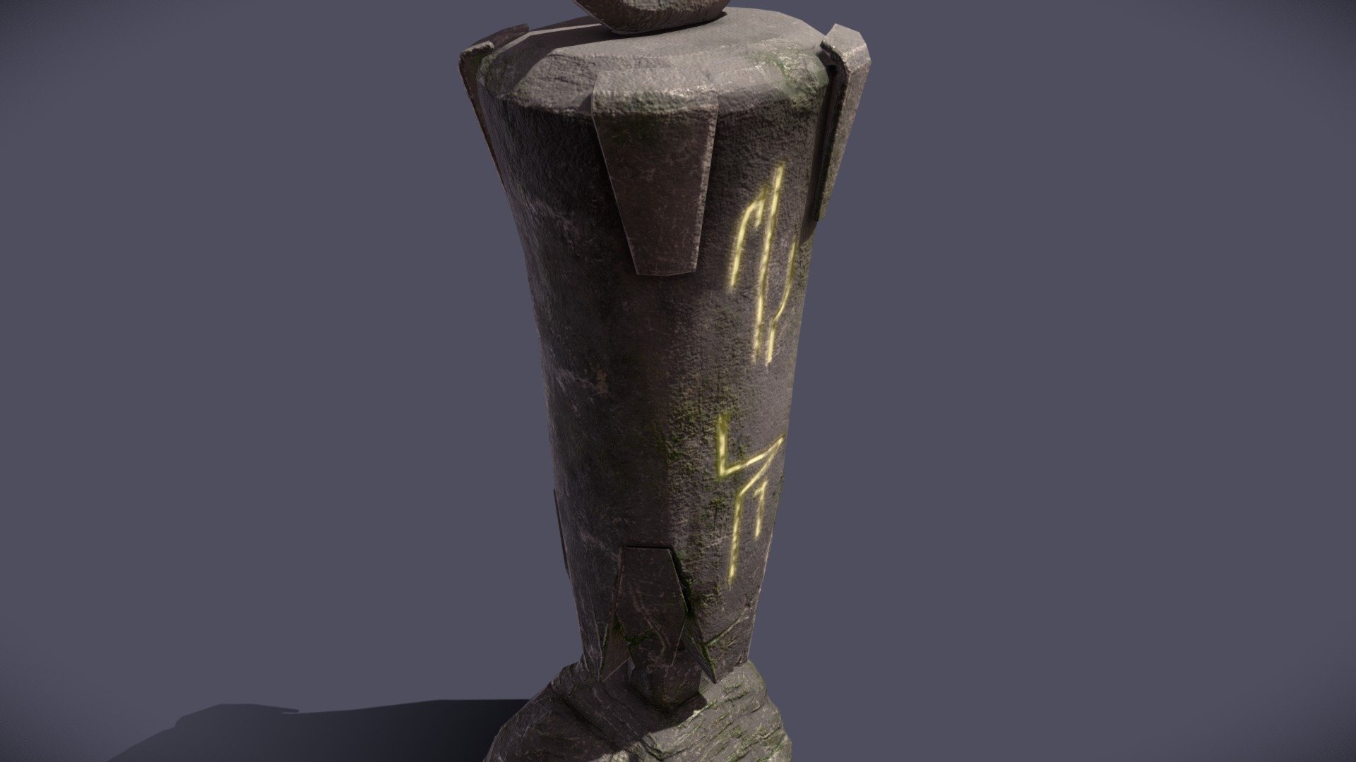 Fantasy Stone Pillar - 3D model by Monet Kovalak (@moricrisis) [c607586 ...