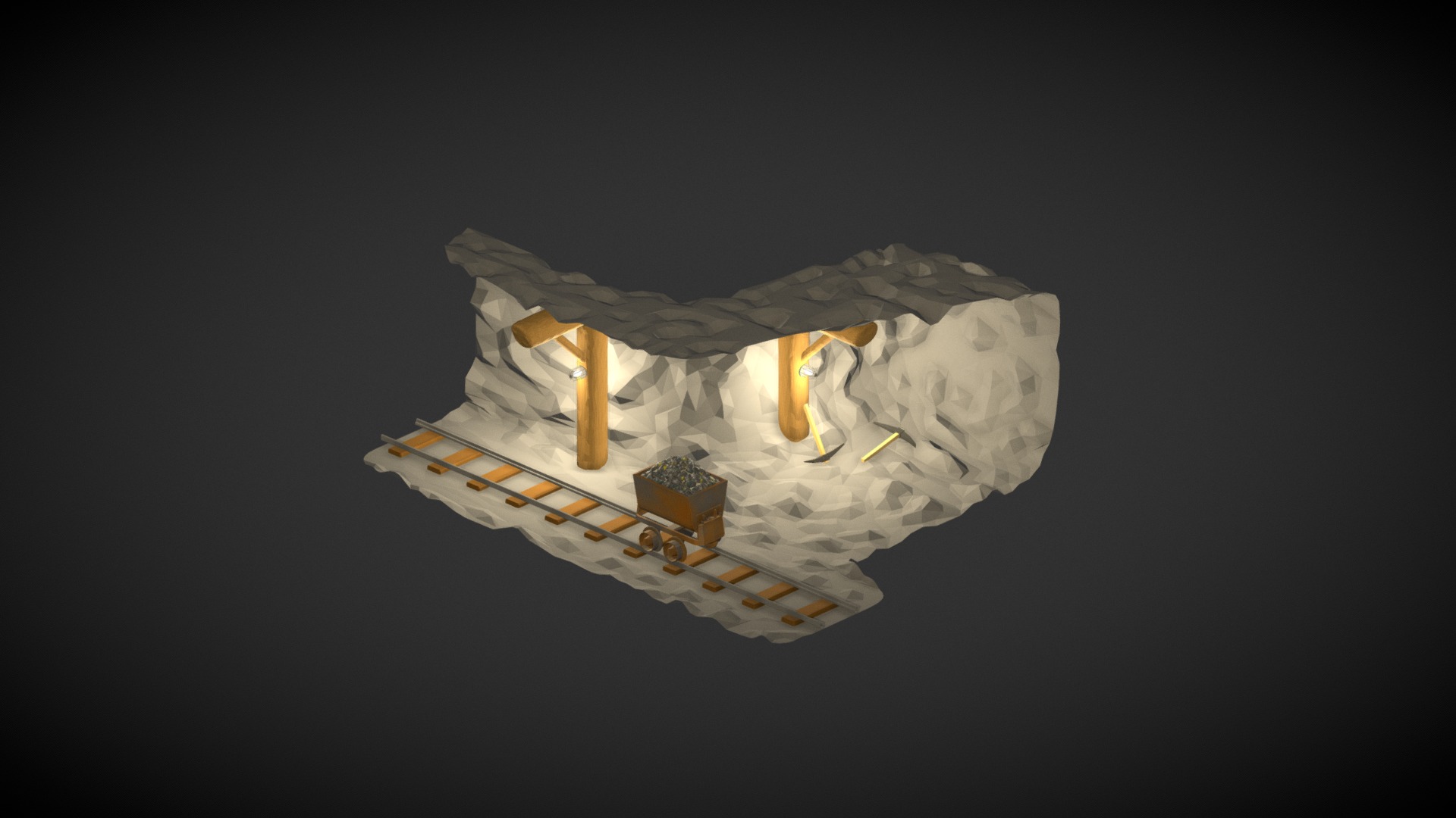 Mine - 3D model by Kyboky [c609c3d] - Sketchfab