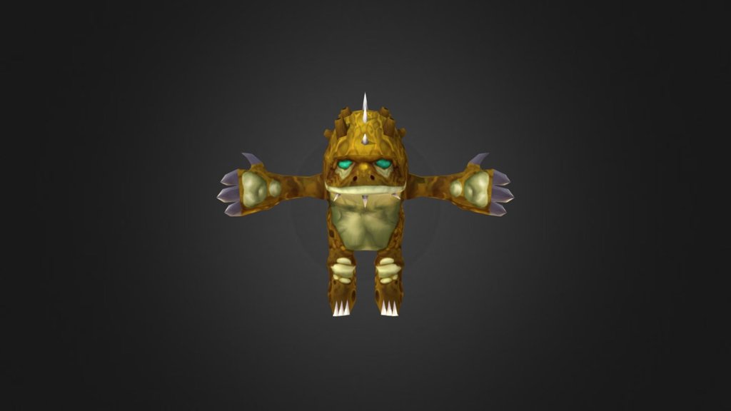 Swampmonster Updated - 3D model by goncalo_zk [c60b3dc] - Sketchfab