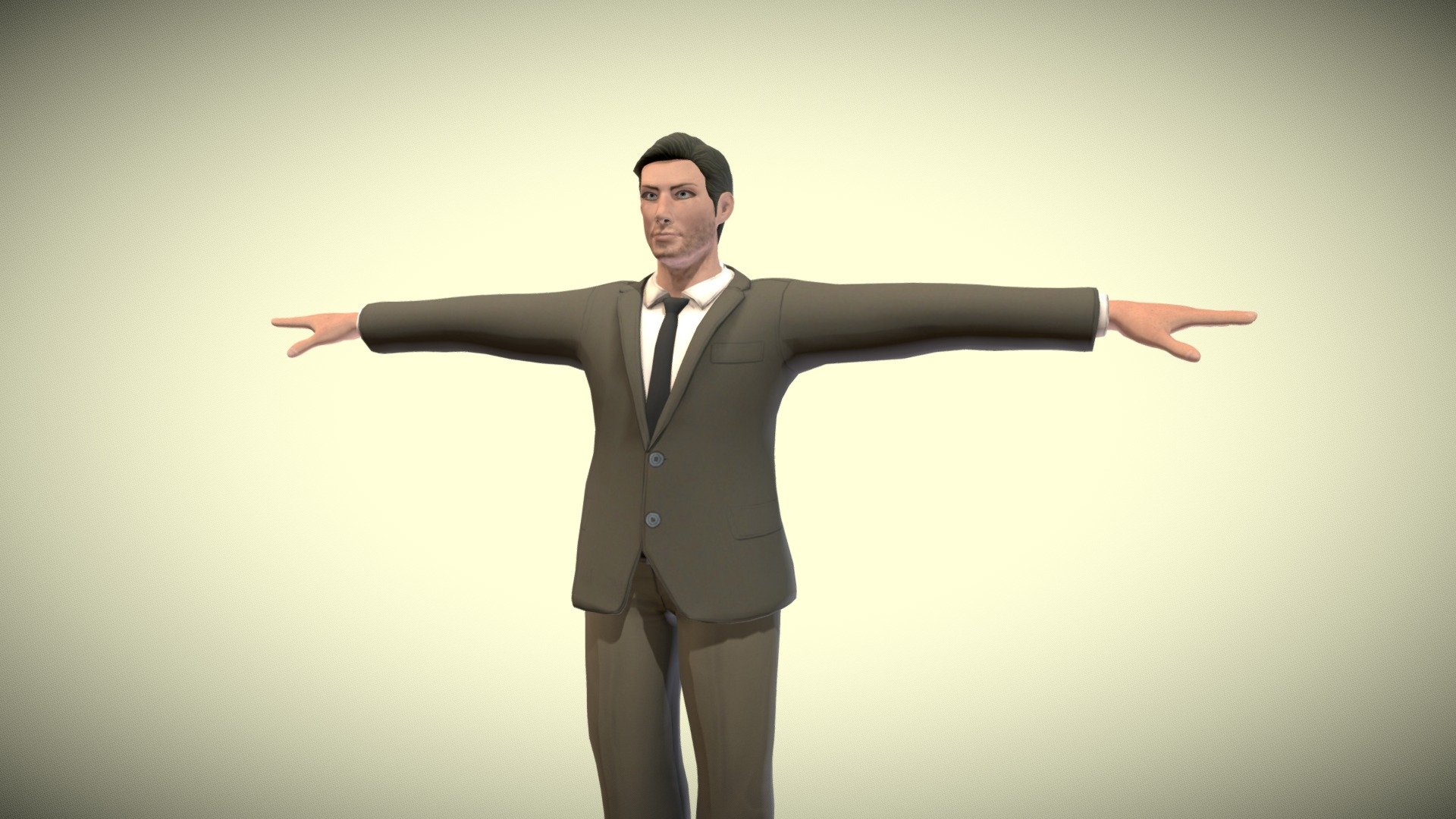 Office Man (Rigged) - 3D model by Baqirali Khanushiya (@khanushiya ...