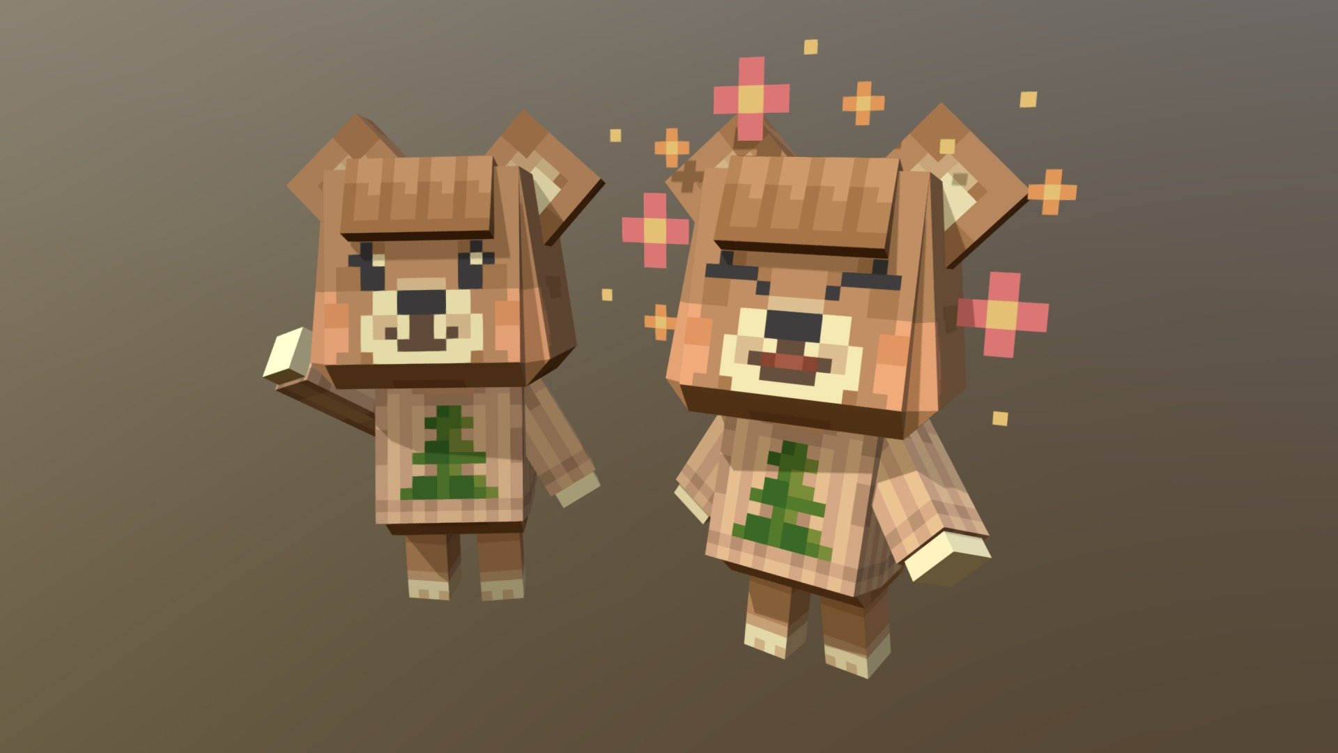 Maple Animal Crossing - 3D model by txyme [c60bbe0] - Sketchfab