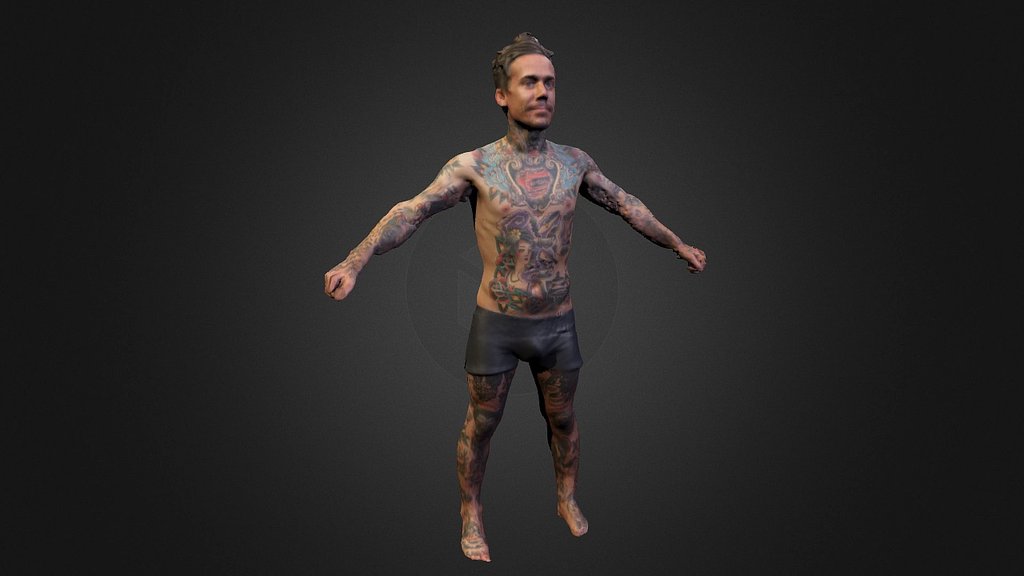 Patrick Barnes - Masters Tattoo - 3D model by TheDarkSunProject ...