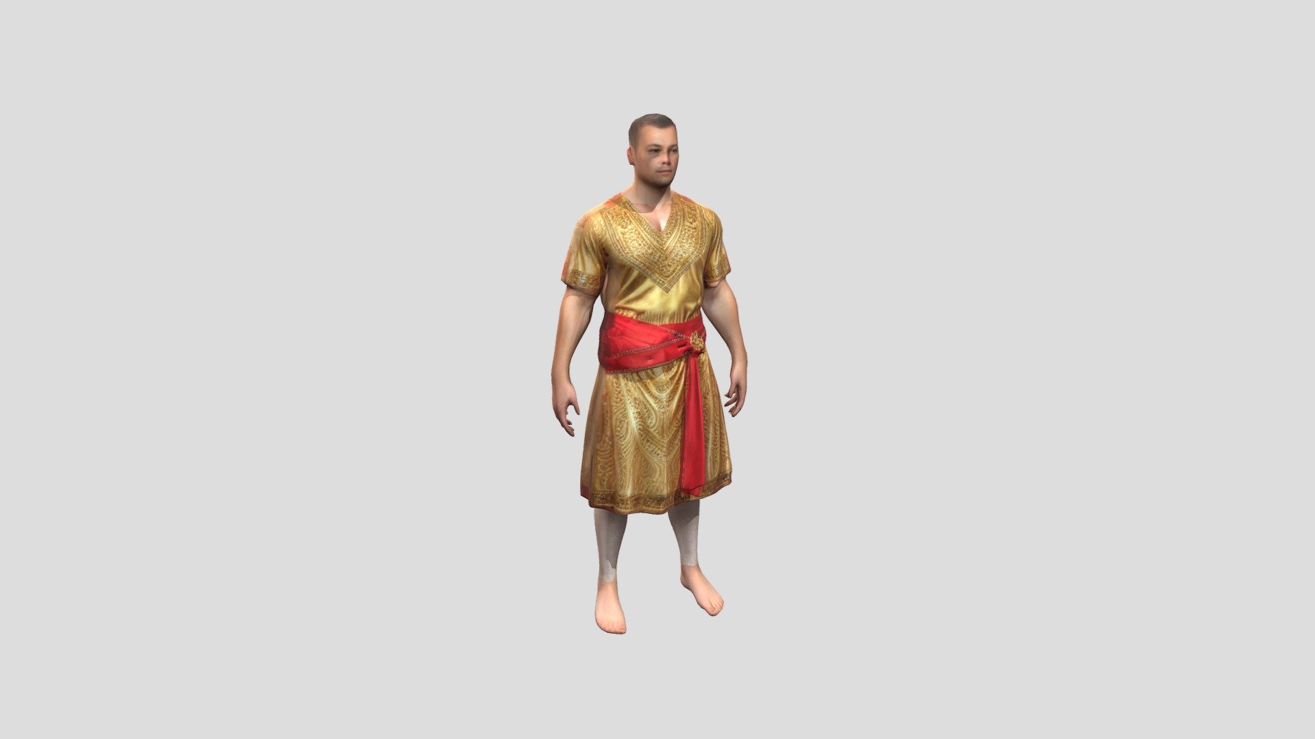 Ancient Character - Download Free 3D model by illustros [c60ed3e ...