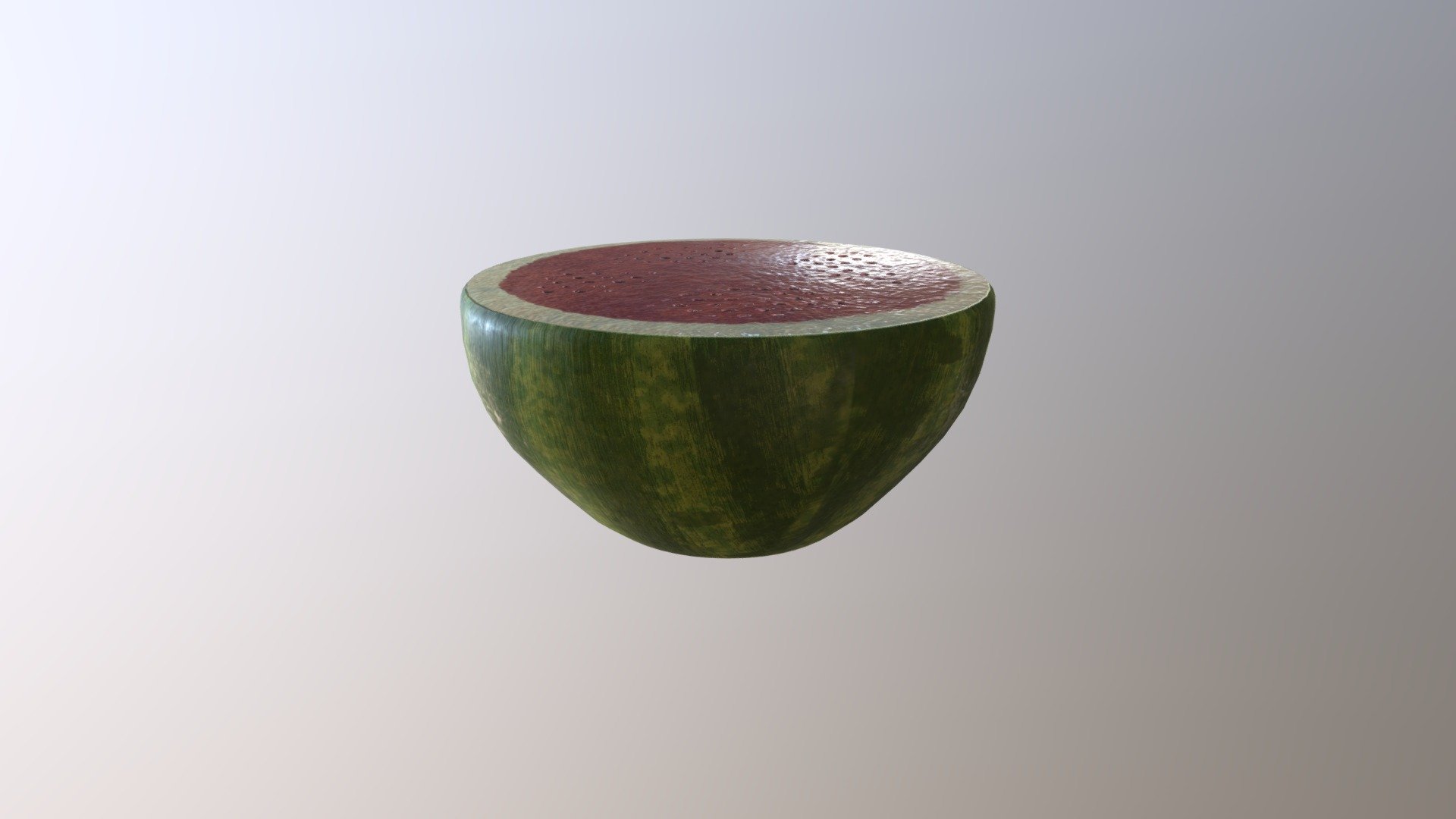 watermelon - 3D model by witold.suchon [c61080a] - Sketchfab