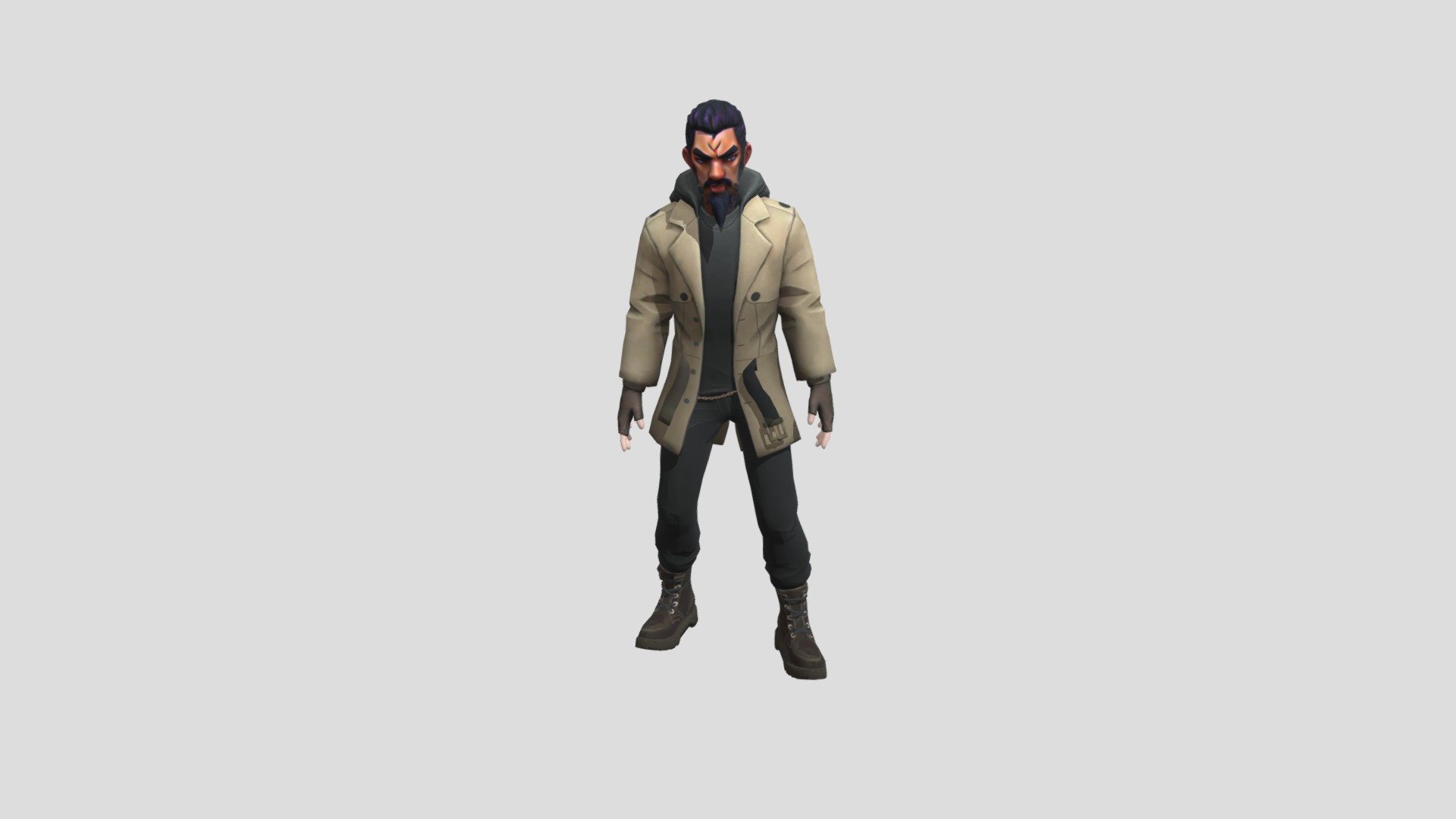 Arcane character 3 - 3D model by Appsbypaulhamilton [c610d82] - Sketchfab