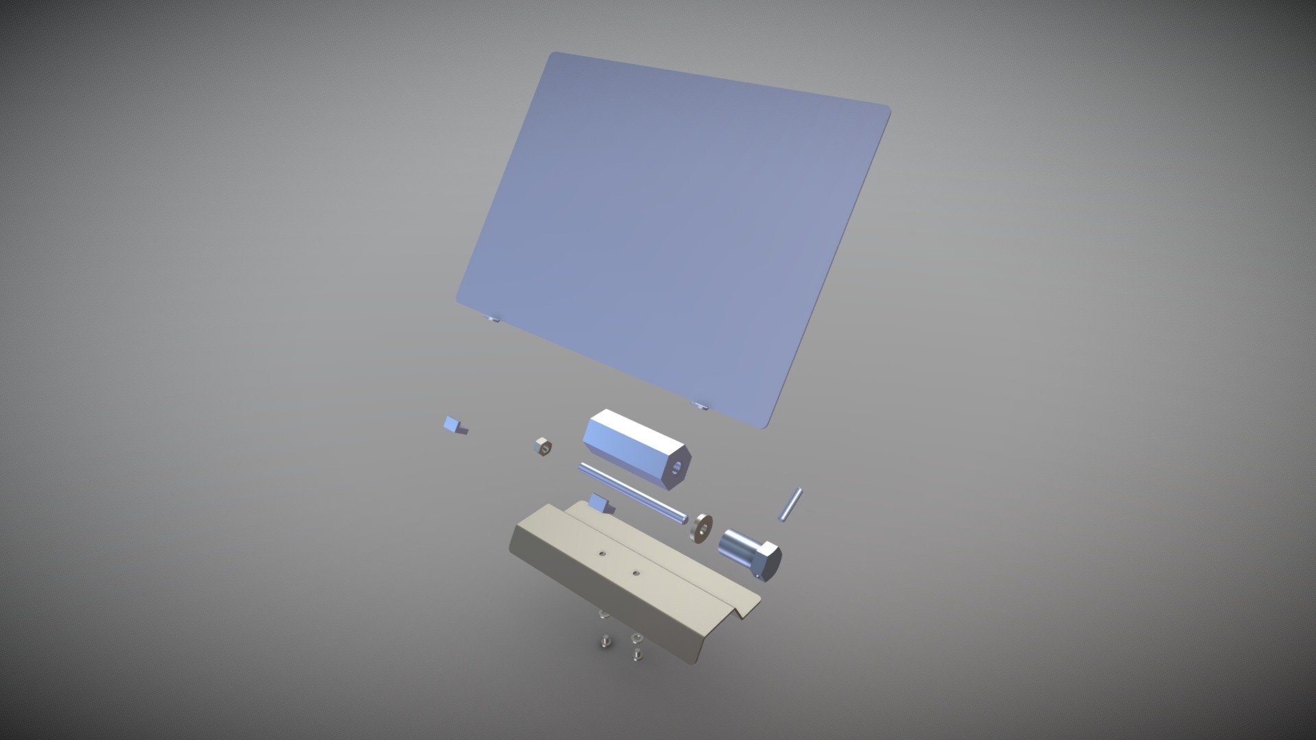 iPad houder | Exploded view - Download Free 3D model by Stichting ...