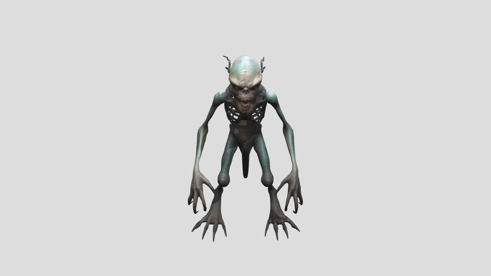 Monster realistic - Download Free 3D model by Vorzak [c613296] - Sketchfab