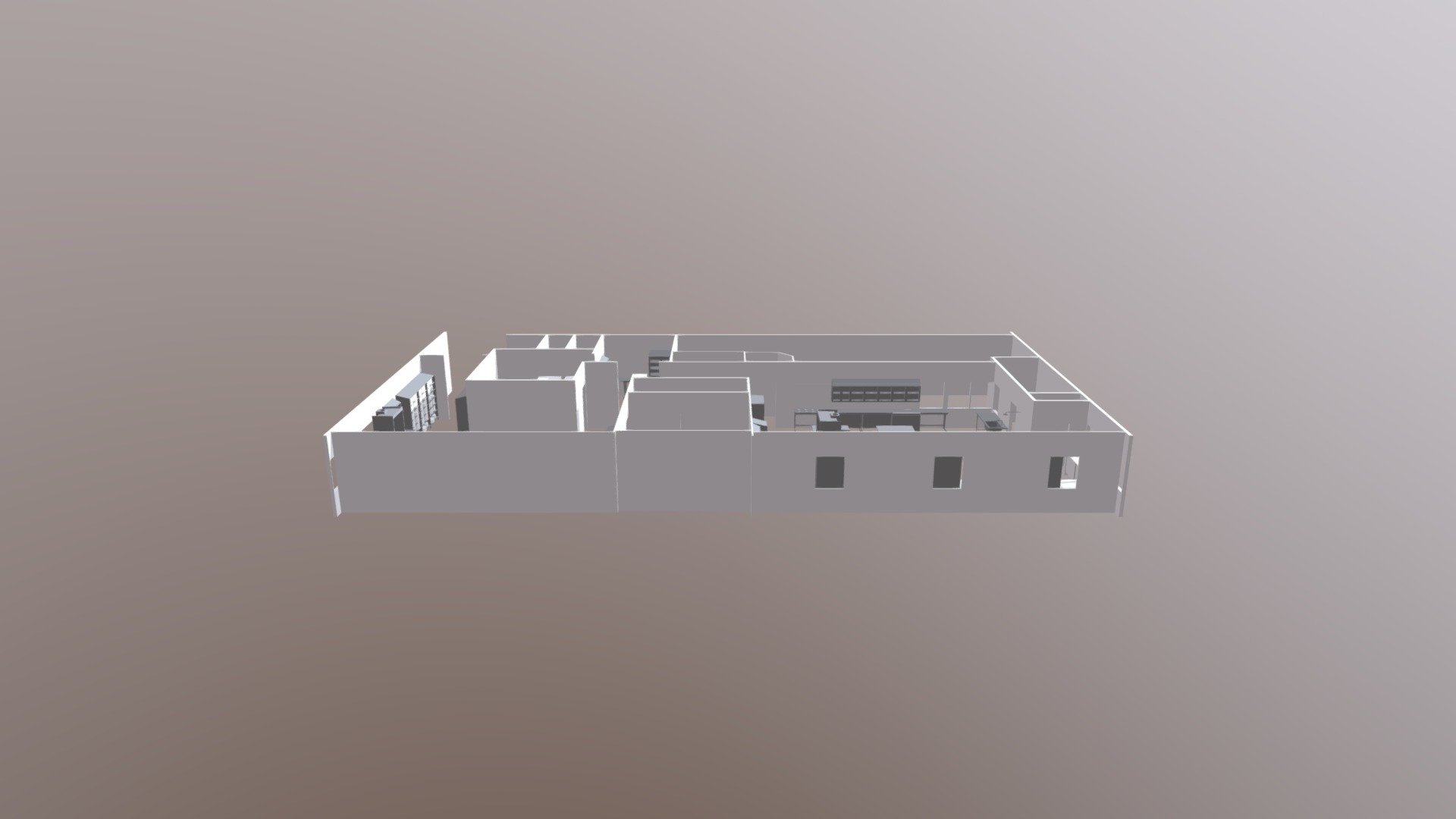 Laboratorio - 3D model by karisaastamoinen [c61387c] - Sketchfab