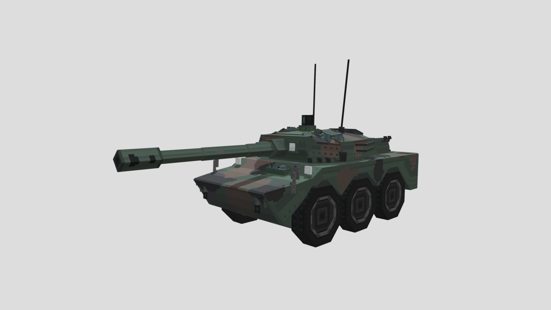 AMX 10 RC - 3D model by maksimrusso [c61610c] - Sketchfab