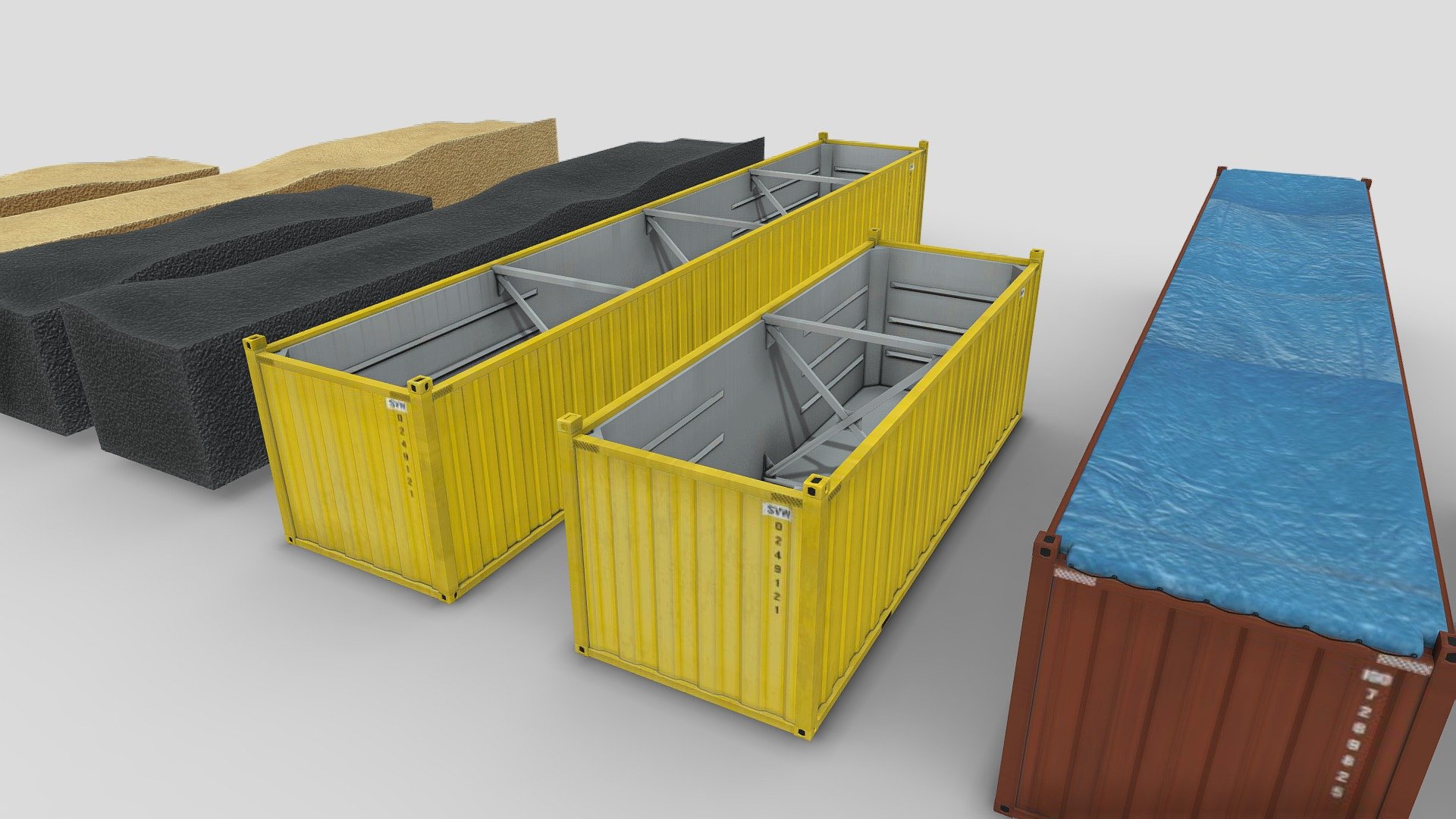 Open Top Containers - Buy Royalty Free 3D model by IgYerm (@IgorYerm ...