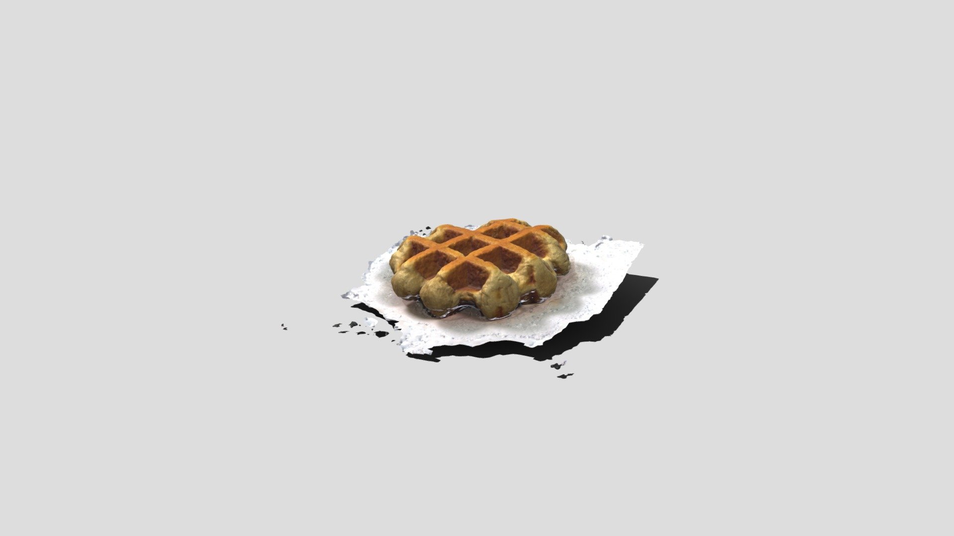 waffle - 3D model by loonatic_moon [c617a94] - Sketchfab