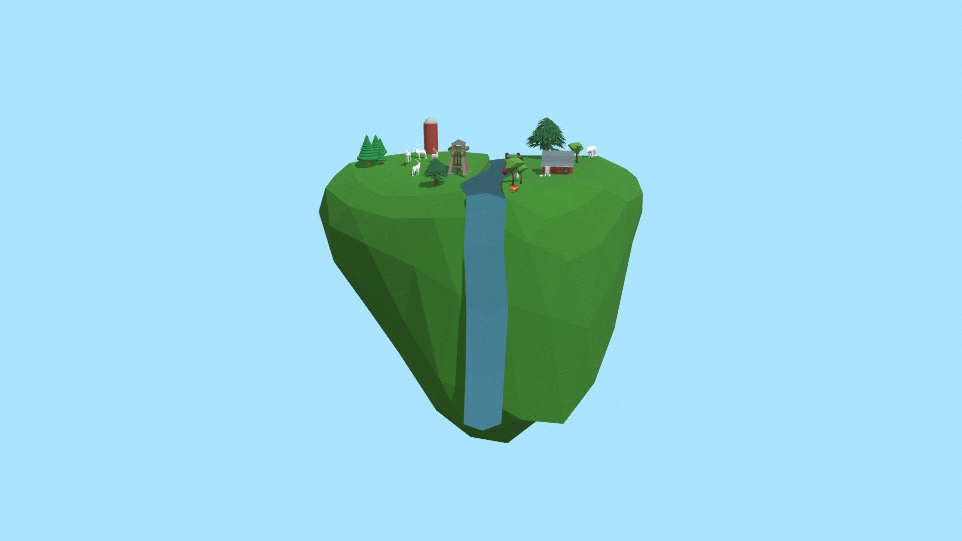 isla - 3D model by melissamarquezmena [c617c28] - Sketchfab