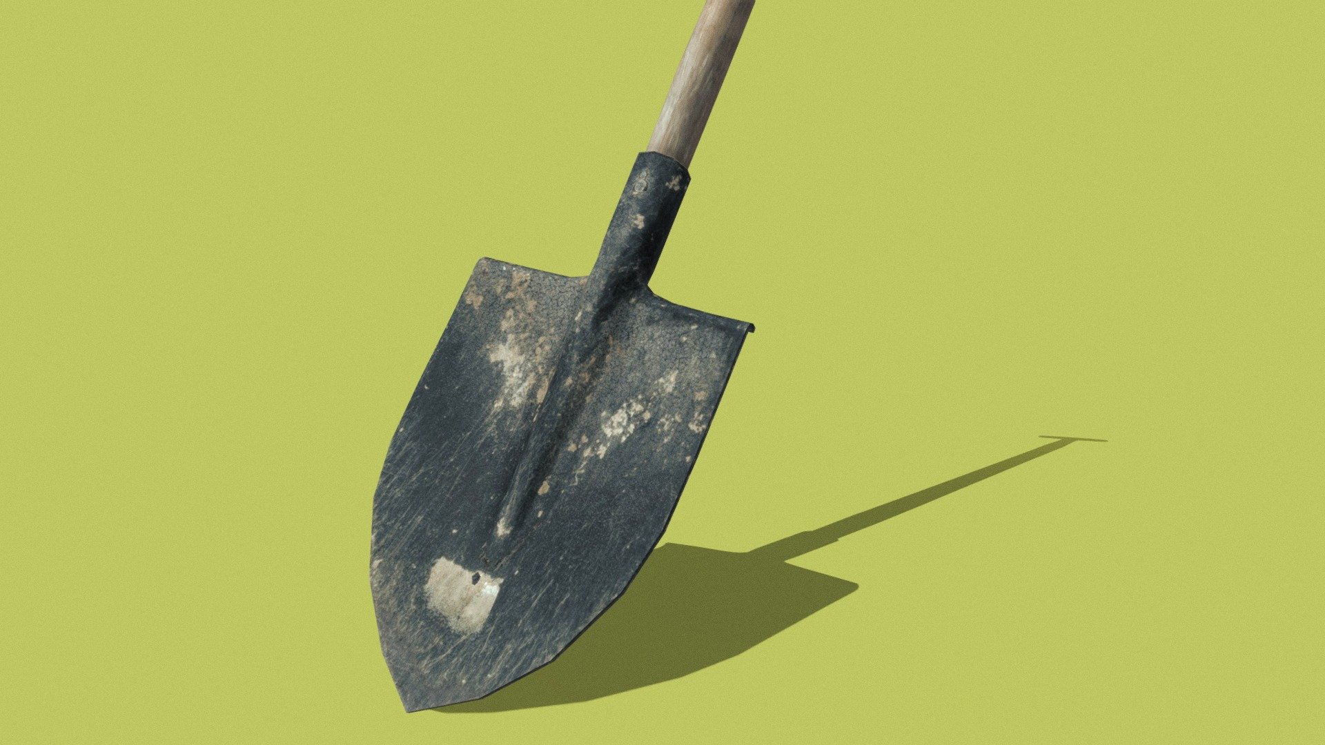 low poly shovel - Download Free 3D model by Dirk.z (@138983) [c6196d3 ...