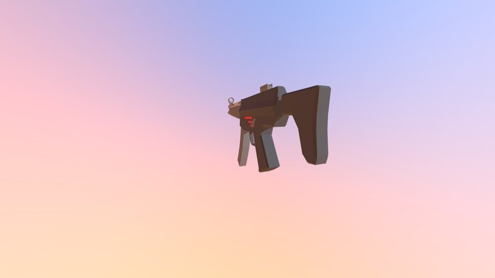 Low-poly-gun 3D models - Sketchfab