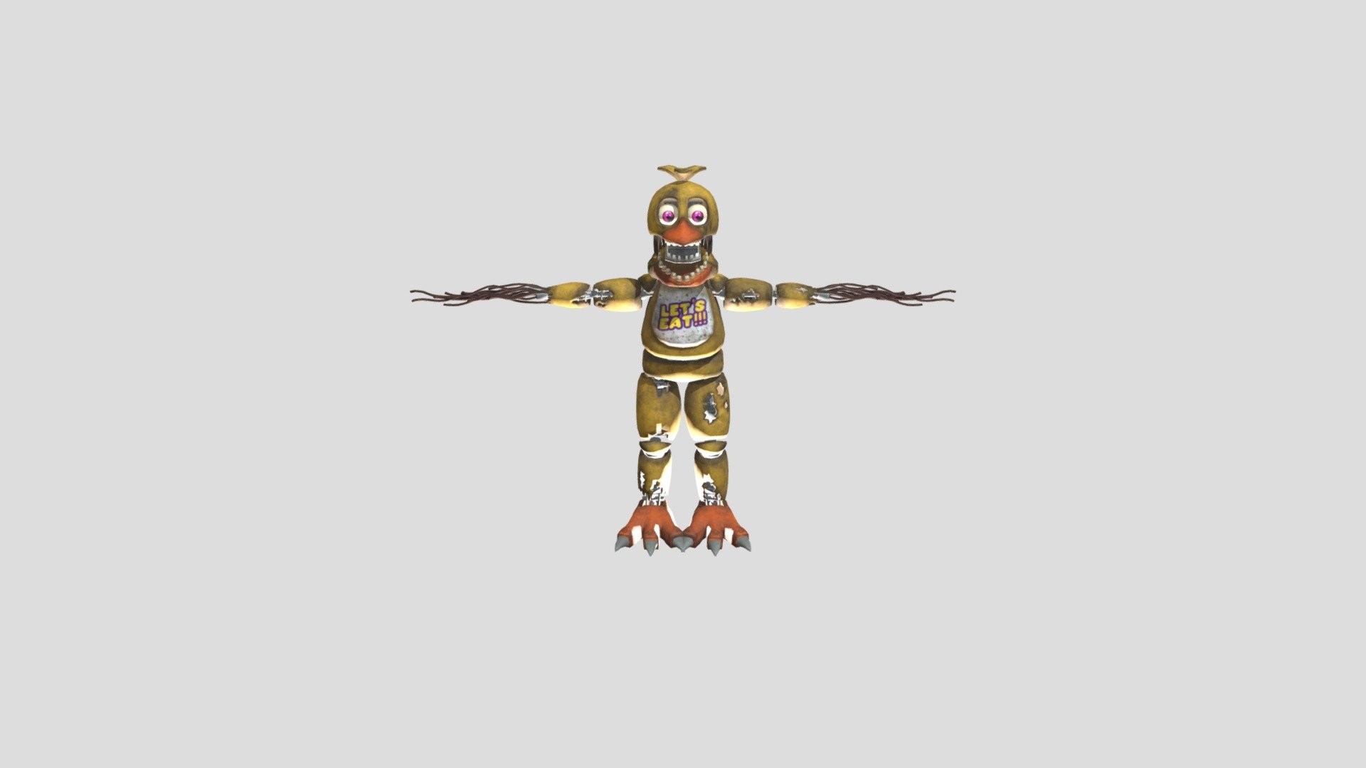withered-chica-fnaf-vr-hw - 3D model by tamaraljackson21 [c61d4bd ...