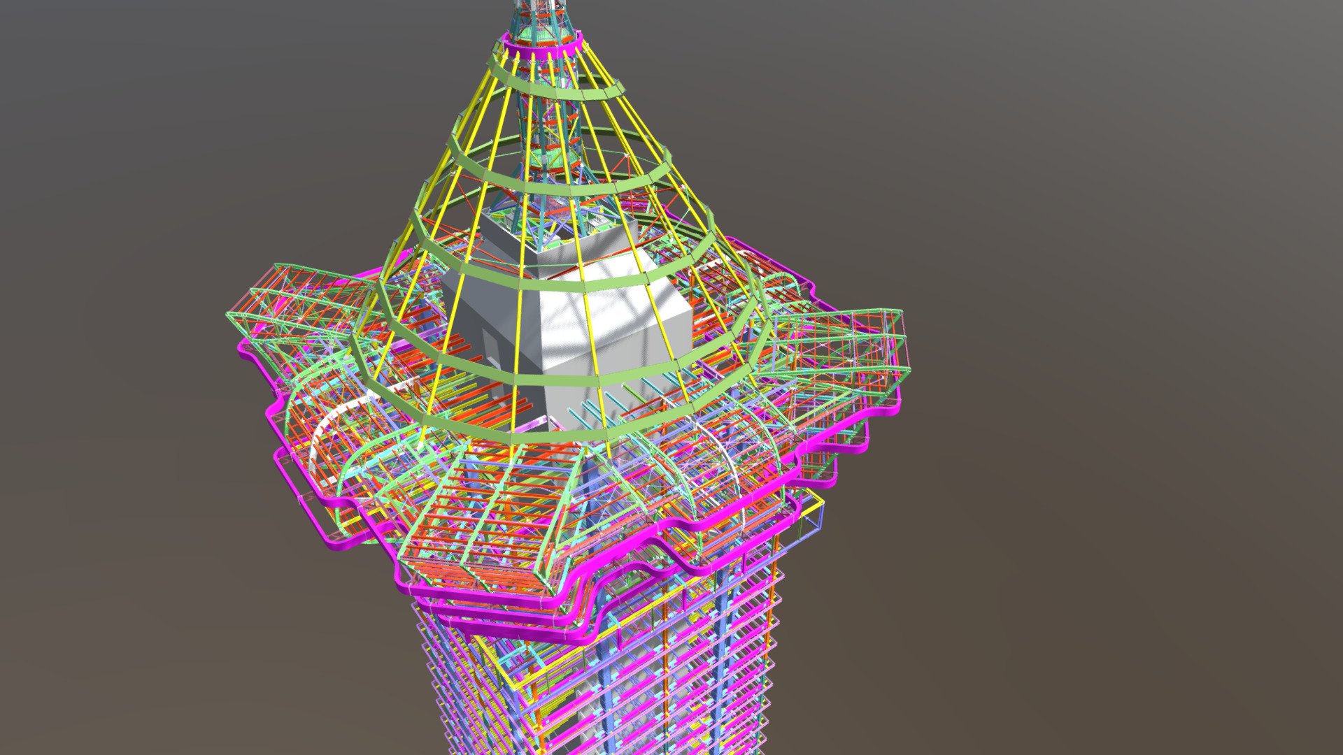 TOWER-BAKI - 3D model by sselim [c61e7e7] - Sketchfab