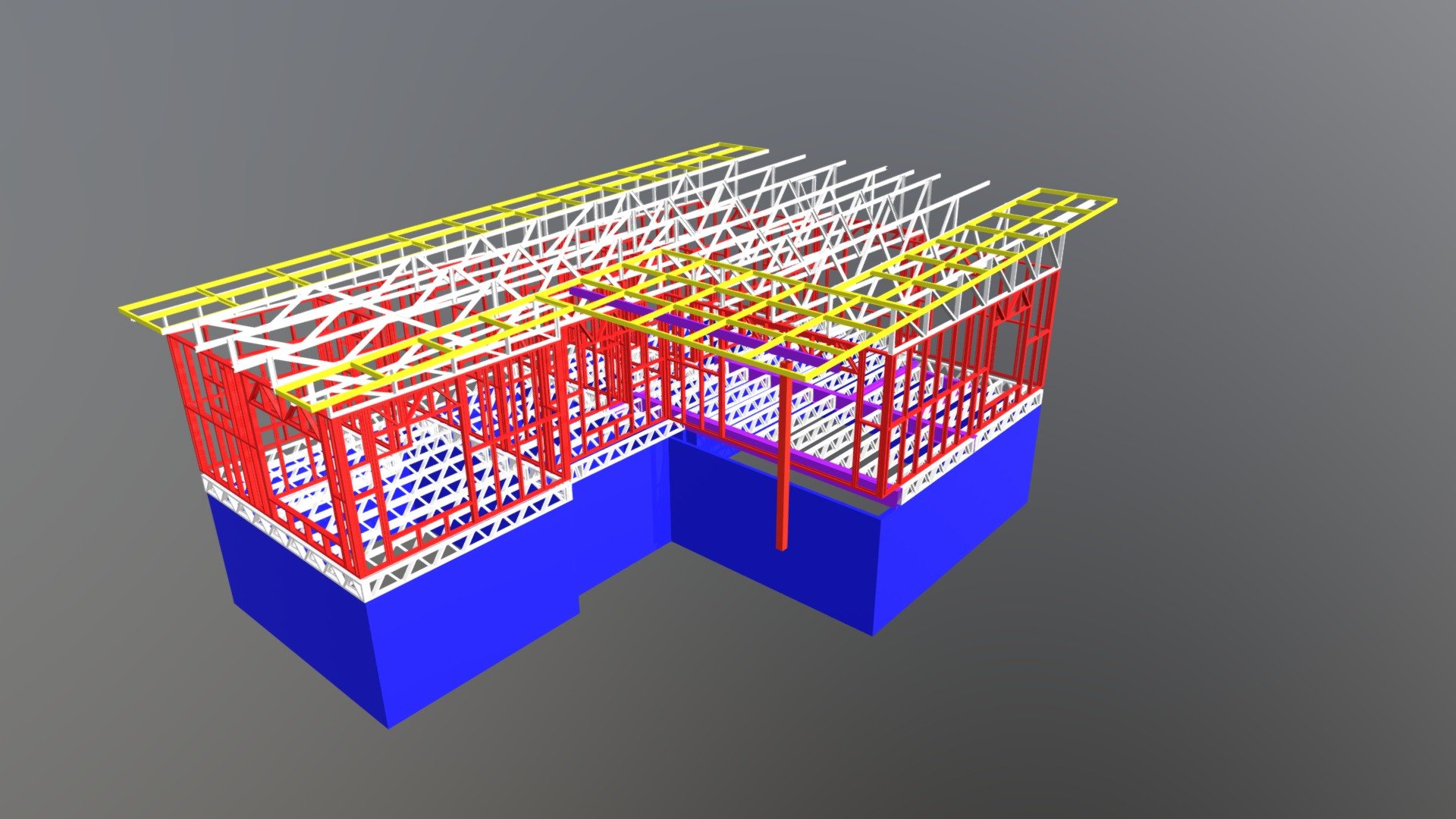 BBR - Trussed option - 3D model by in2steel [c61f548] - Sketchfab