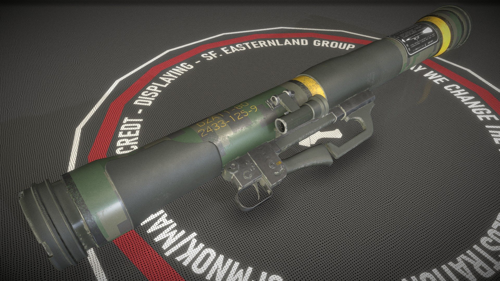 DZJ-08 Rocket Launcher - Download Free 3D model by Martini-SF [c61f7f9 ...